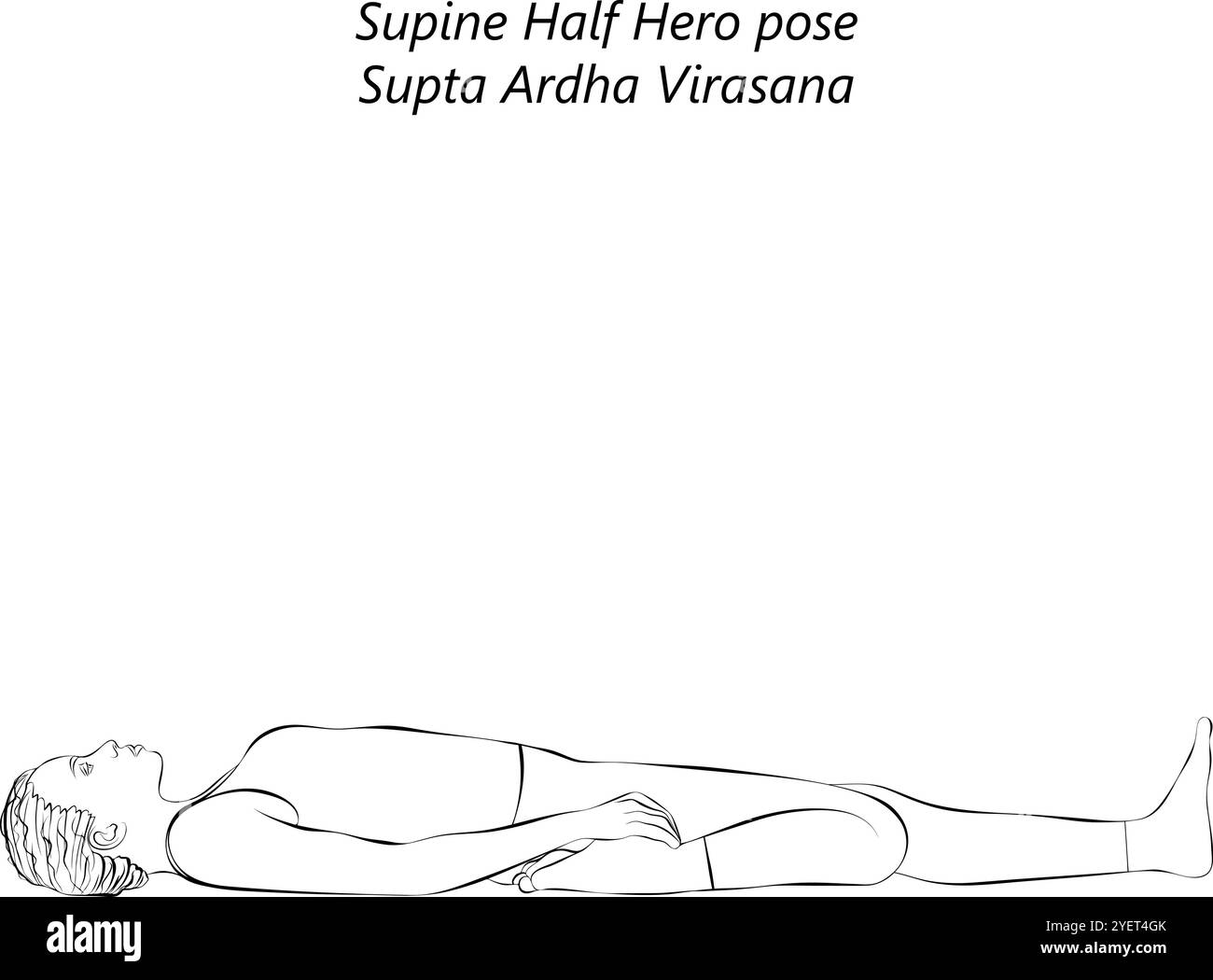 Ardha Supta Virasana