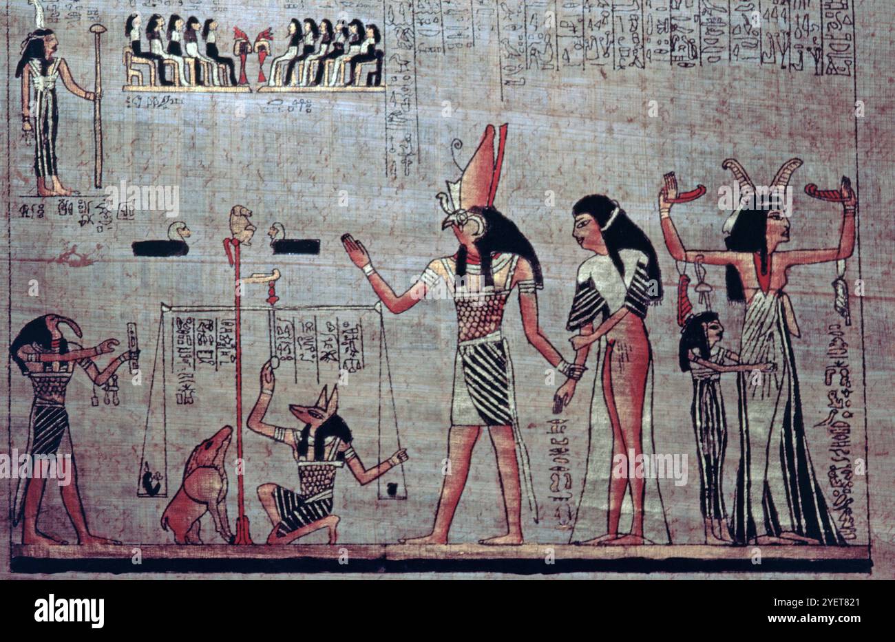 Sheet of papyrus, Cairo, Egypt, September 1989 Stock Photo - Alamy