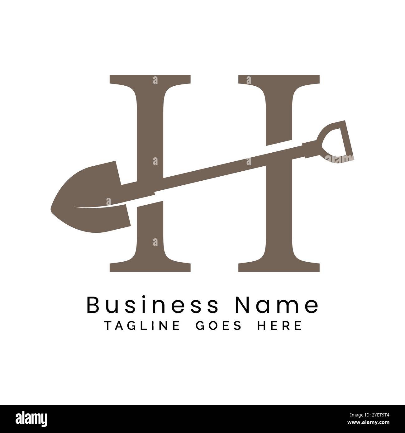 Construction logo h hi-res stock photography and images - Alamy