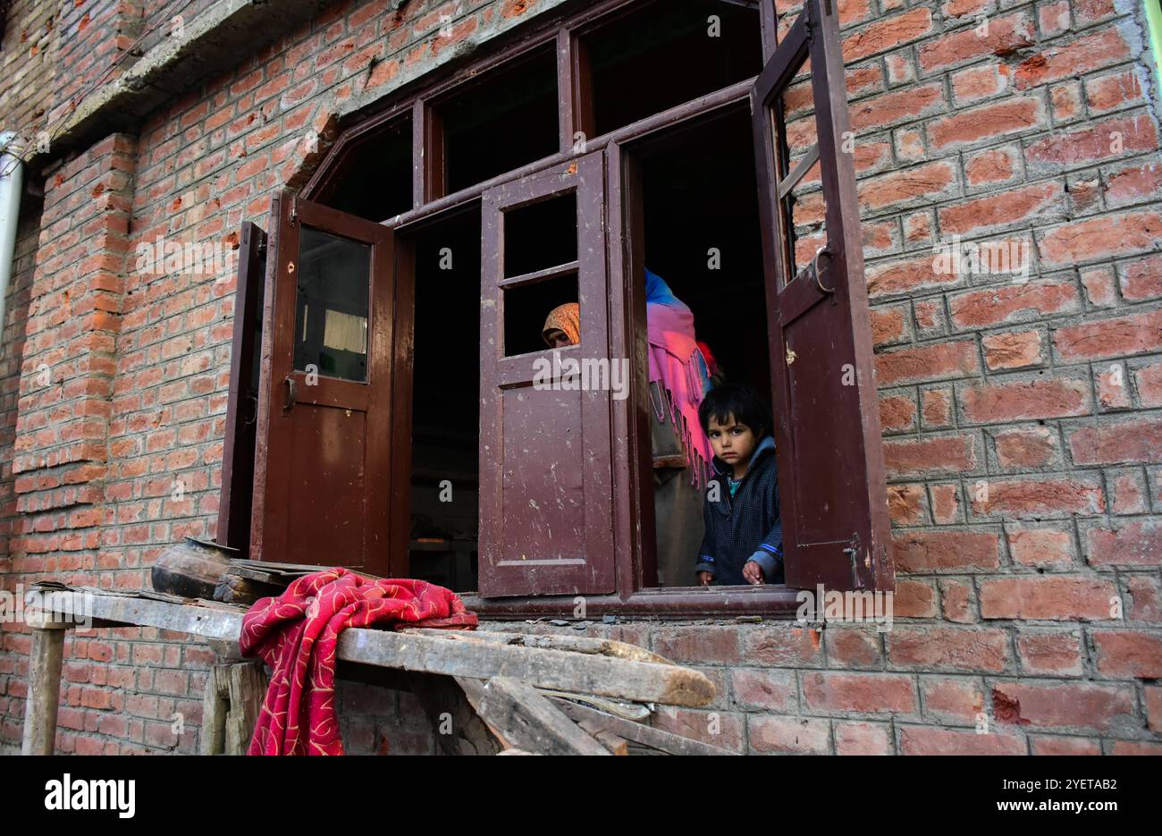 Kashmiri Muslims attend the funeral of rebel Abid Chopan who was killed ...