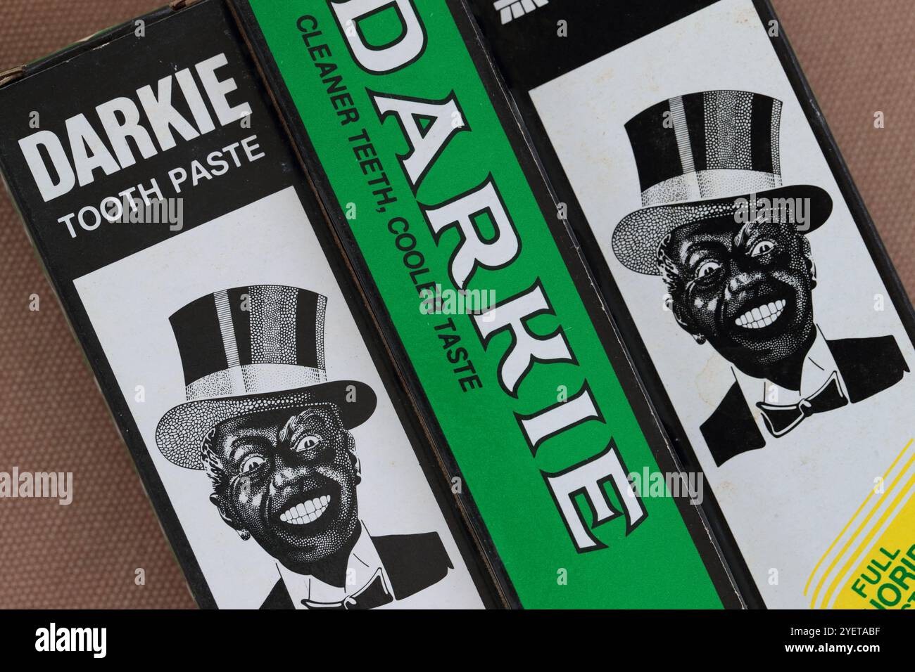Photographs of Darkie Brand Toothpaste from 1980s Hong Kong Concept ...