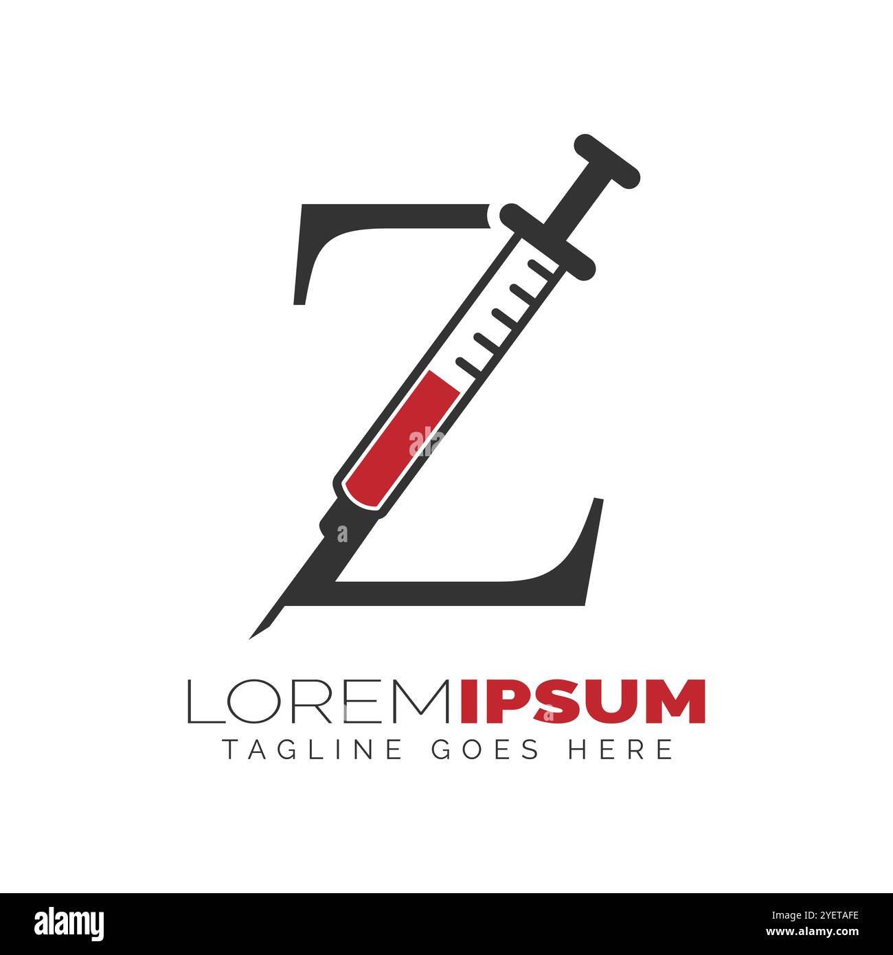 Injection inject syringe Stock Vector Images - Alamy