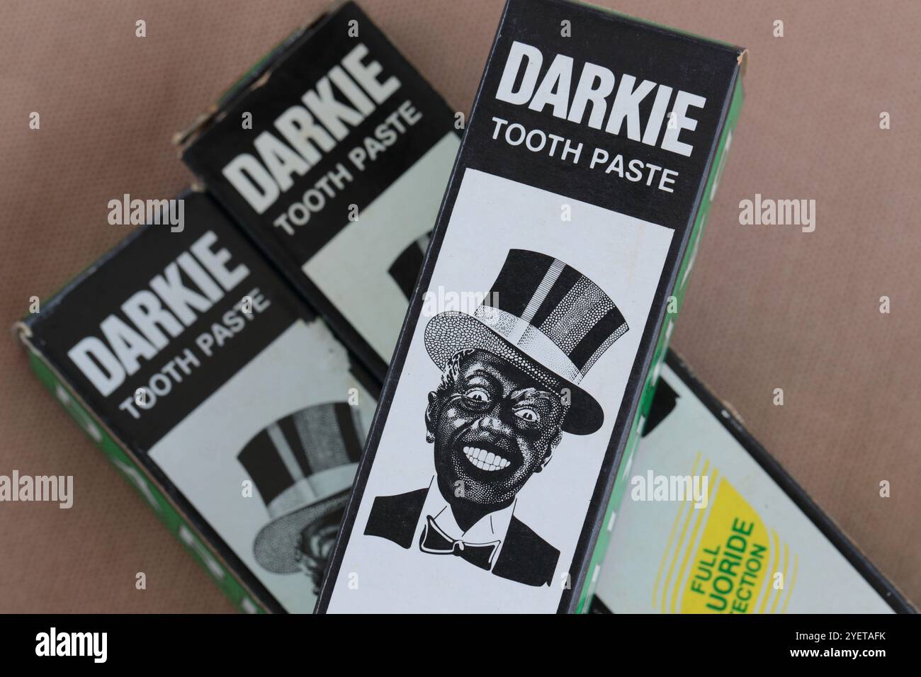 Photographs of Darkie Brand Toothpaste from 1980s Hong Kong Concept ...