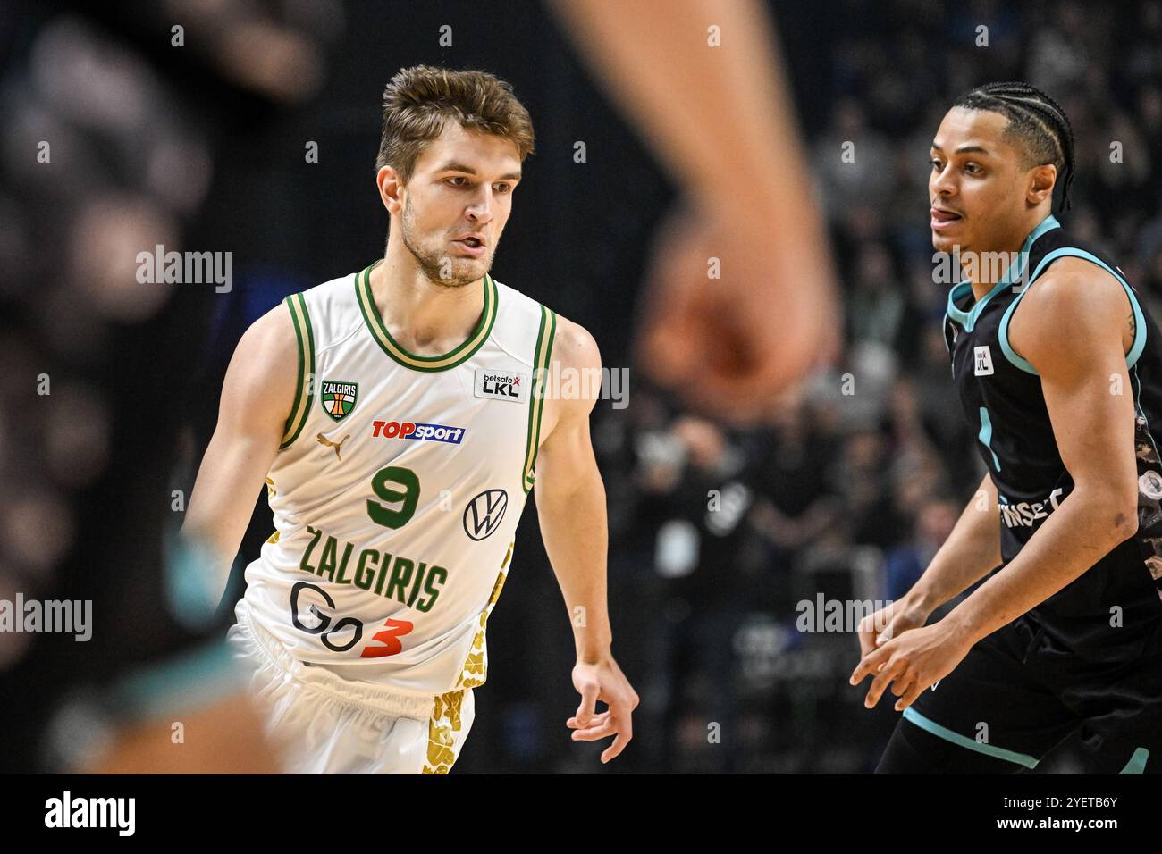 10/27/2024. Basketball. Betsafe-LKL 2024-2025 match Wolves - Zalgiris ...