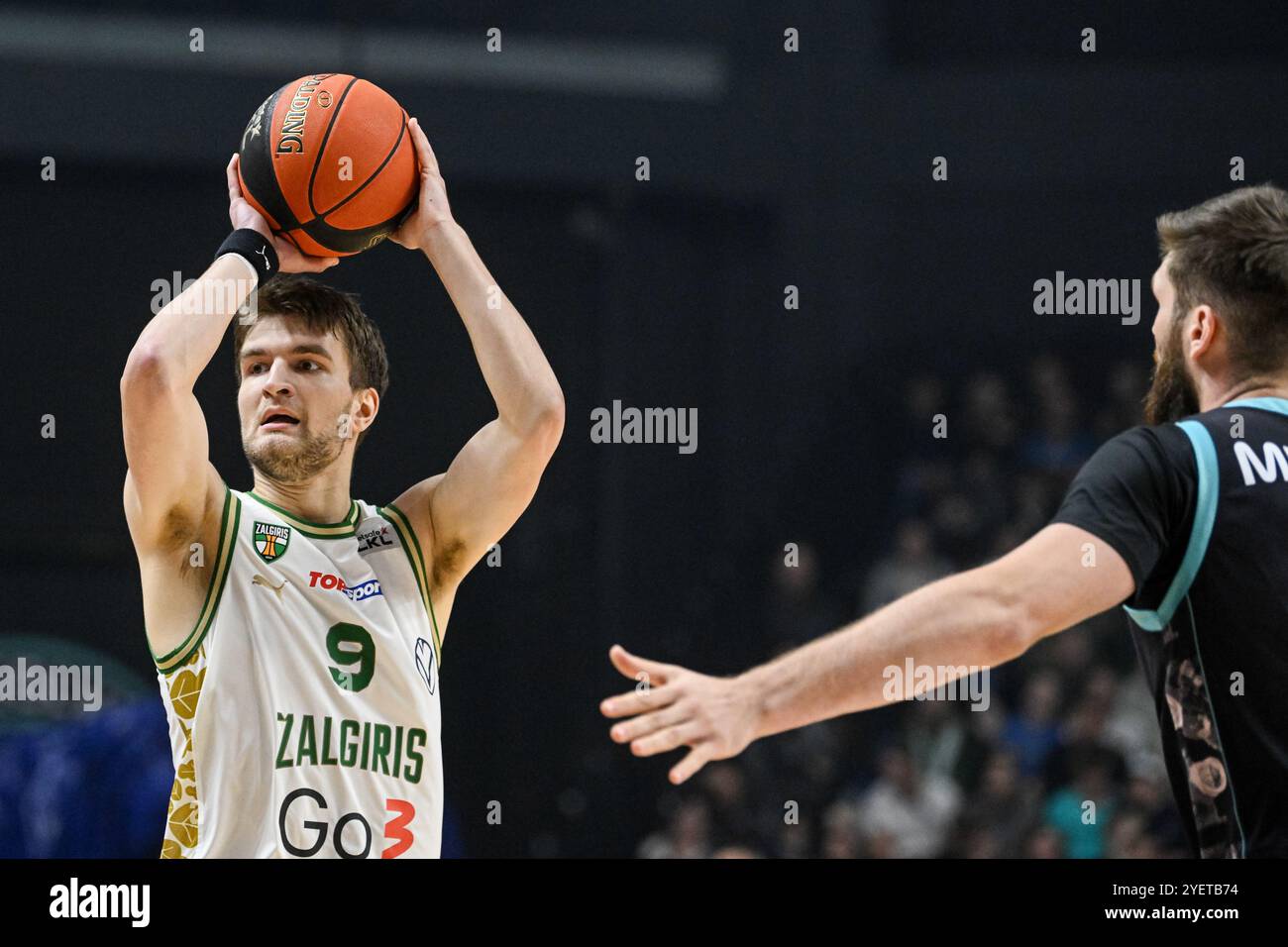 10/27/2024. Basketball. Betsafe-LKL 2024-2025 match Wolves - Zalgiris ...