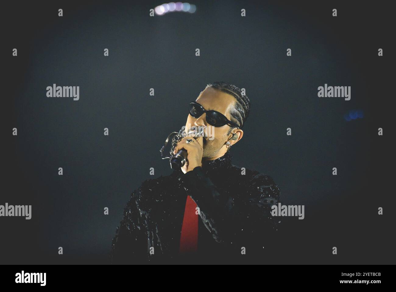 Italian singer Alessandro Mahmoud, better known by his stage name ...