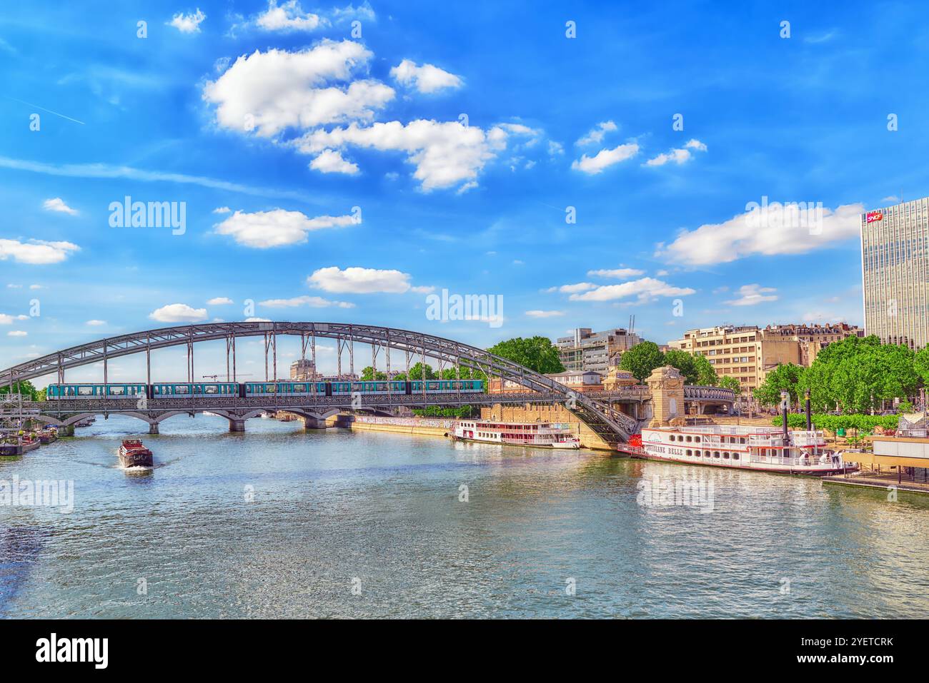PARIS, FRANCE - JULY 09, 2016 : City views of one of the most beautiful ...