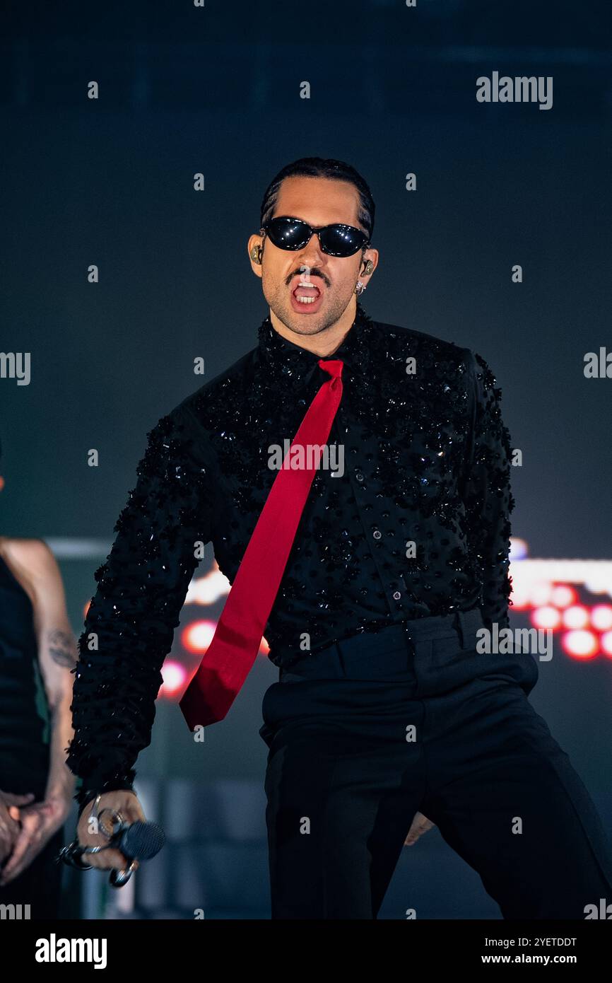 Naples, Italy. 31st Oct, 2024. Alessandro Mahmoud, well known as ...