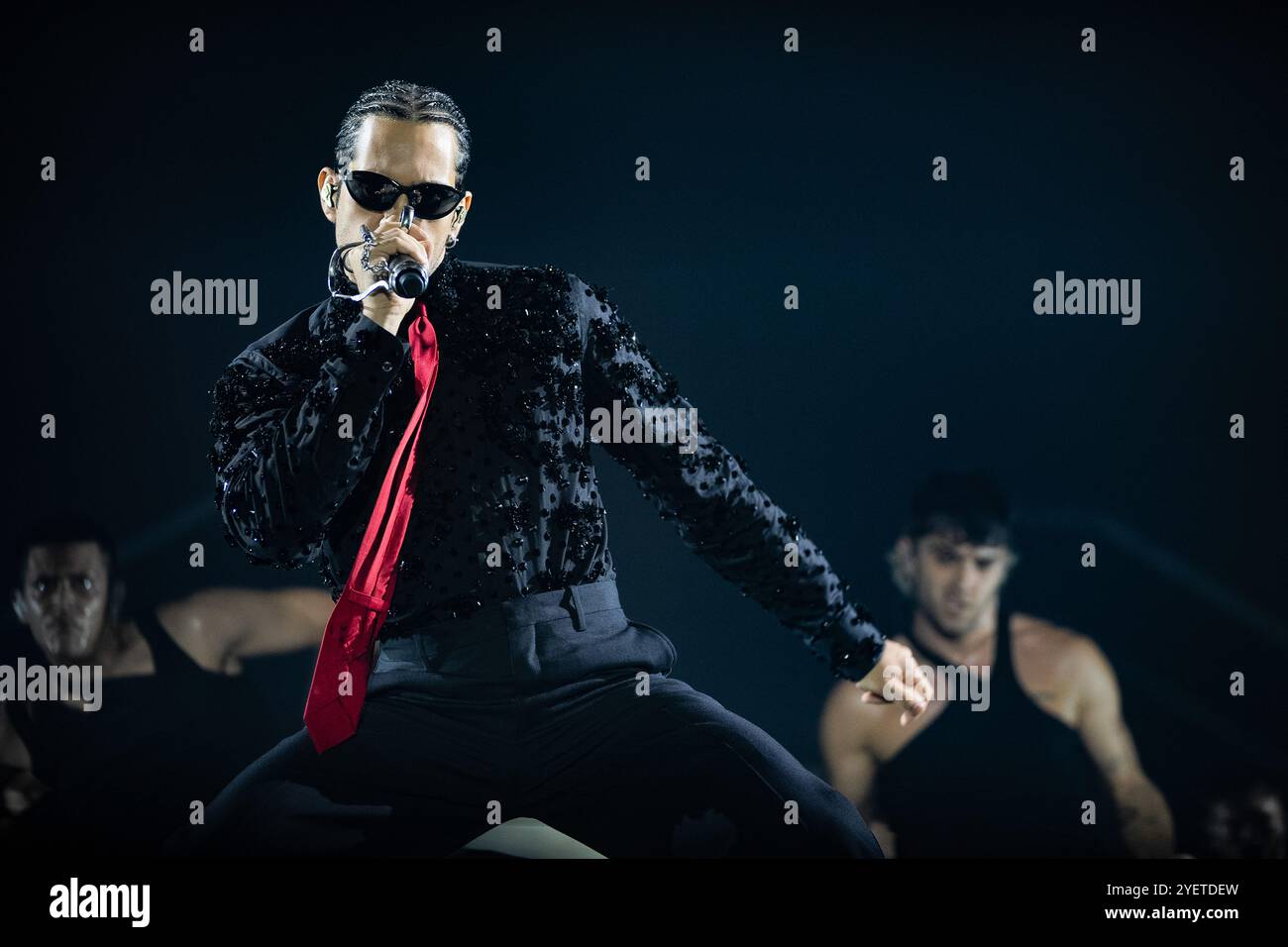 Naples, Italy. 31st Oct, 2024. Alessandro Mahmoud, well known as ...