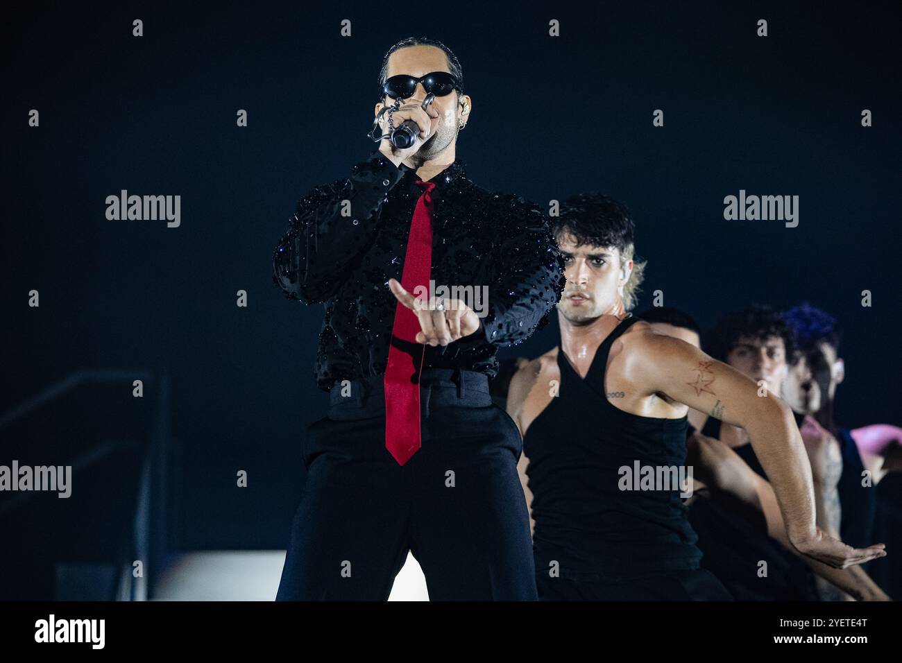 Naples, Italy. 31st Oct, 2024. Alessandro Mahmoud, well known as ...