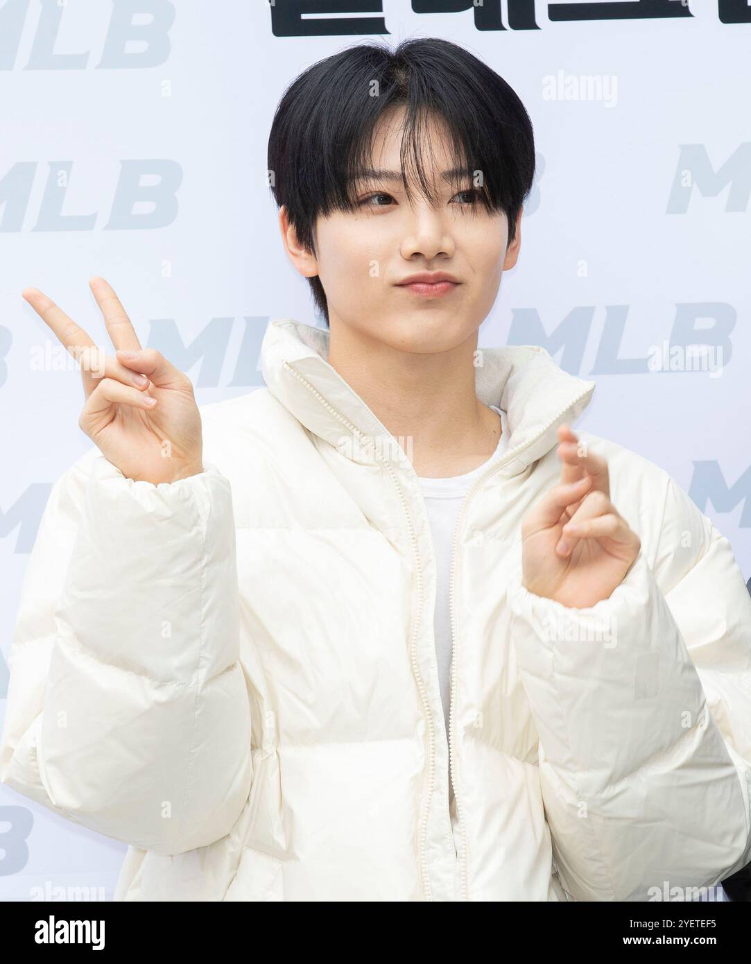 Seoul, South Korea. 1st Nov, 2024. South Korean singer Junkyu and ...