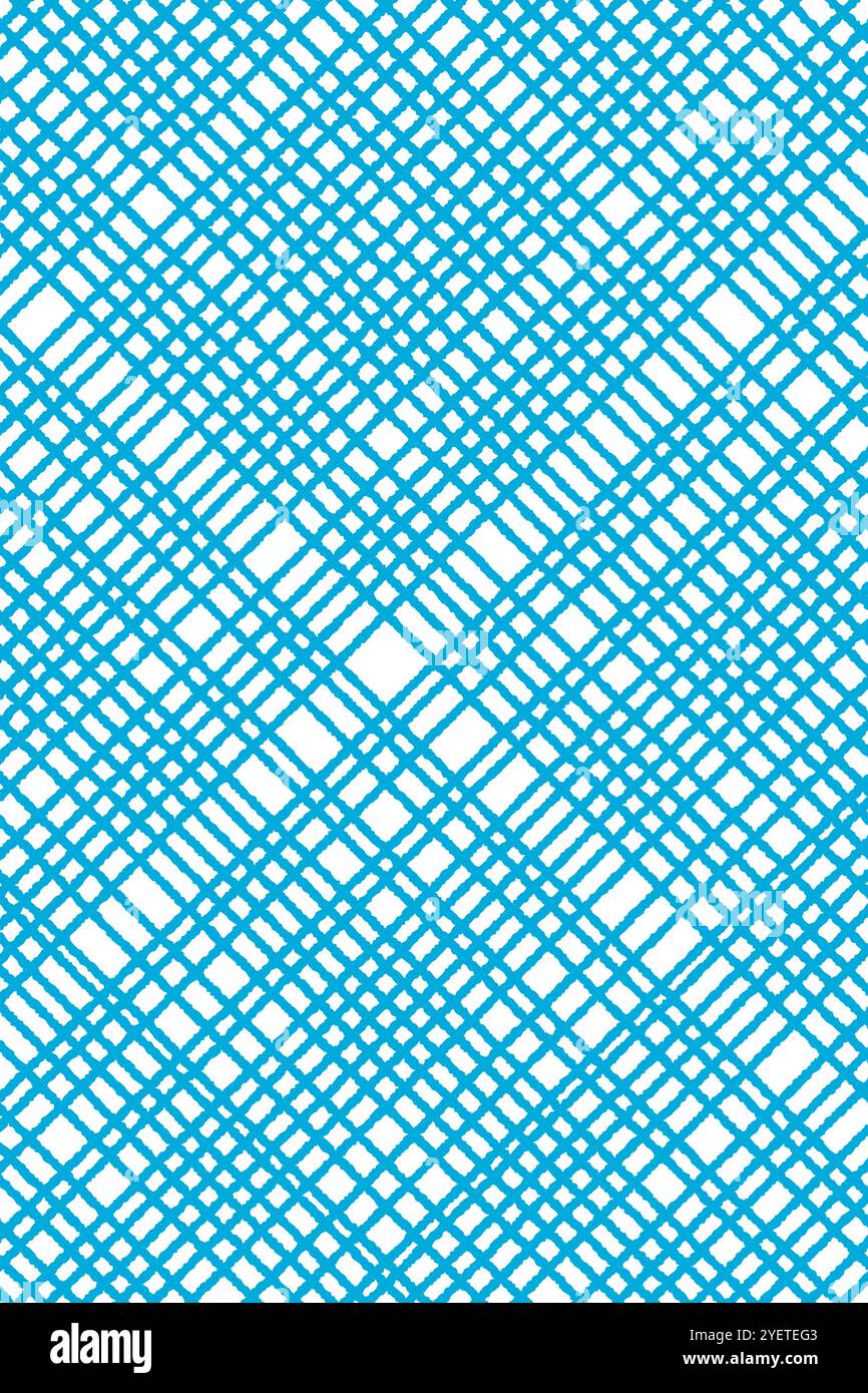 vector illustration of rough line abstract background illustration blue color. no people. yarn ...