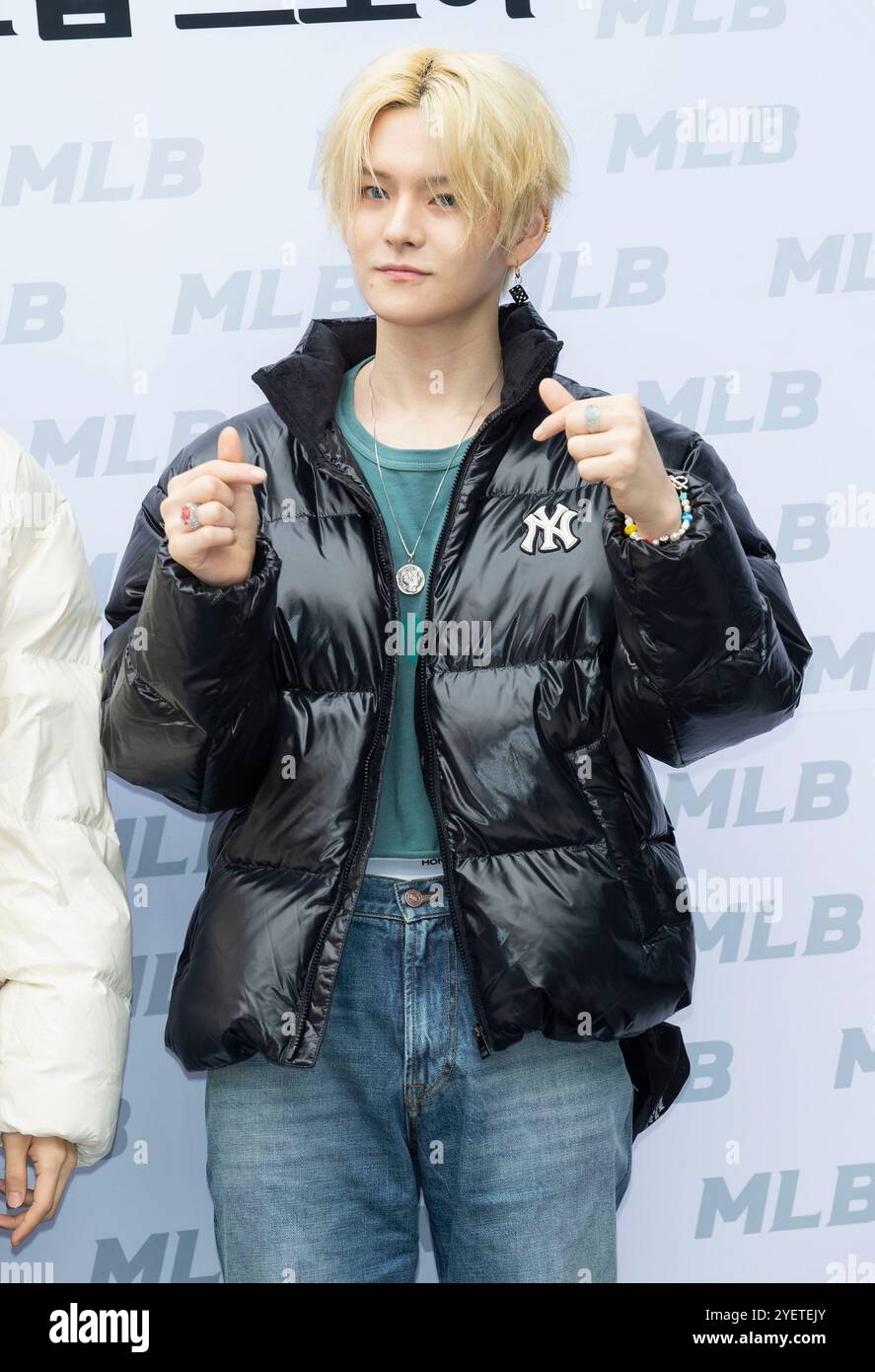 Seoul, South Korea. 1st Nov, 2024. South Korean rapper Yoshi, member of ...