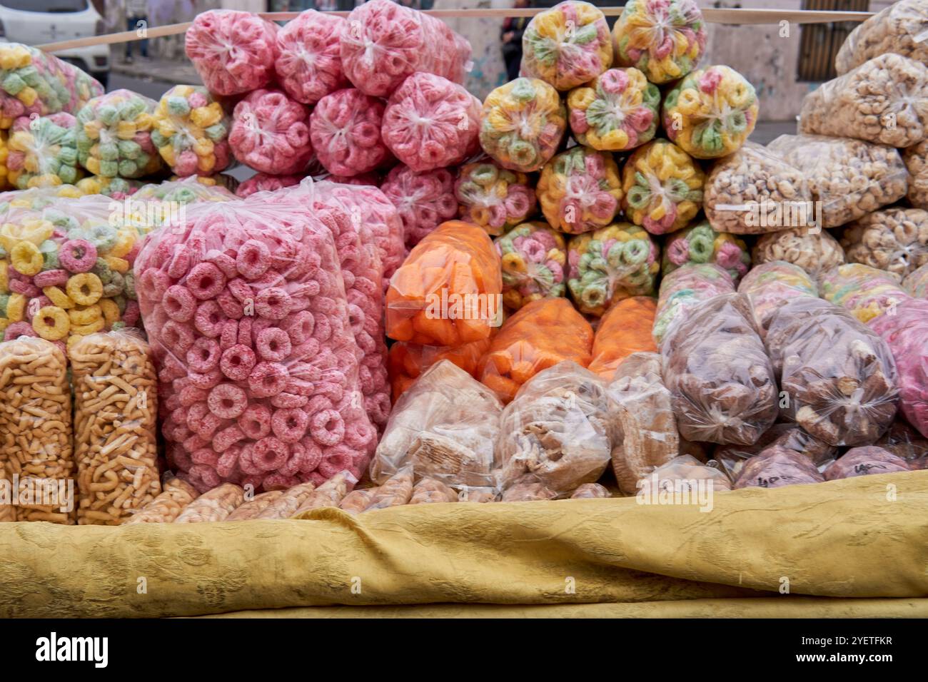 Corn puffs hi-res stock photography and images - Alamy