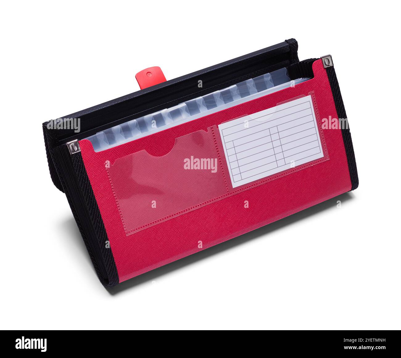 Money File Folder Cut Out on White Stock Photo - Alamy