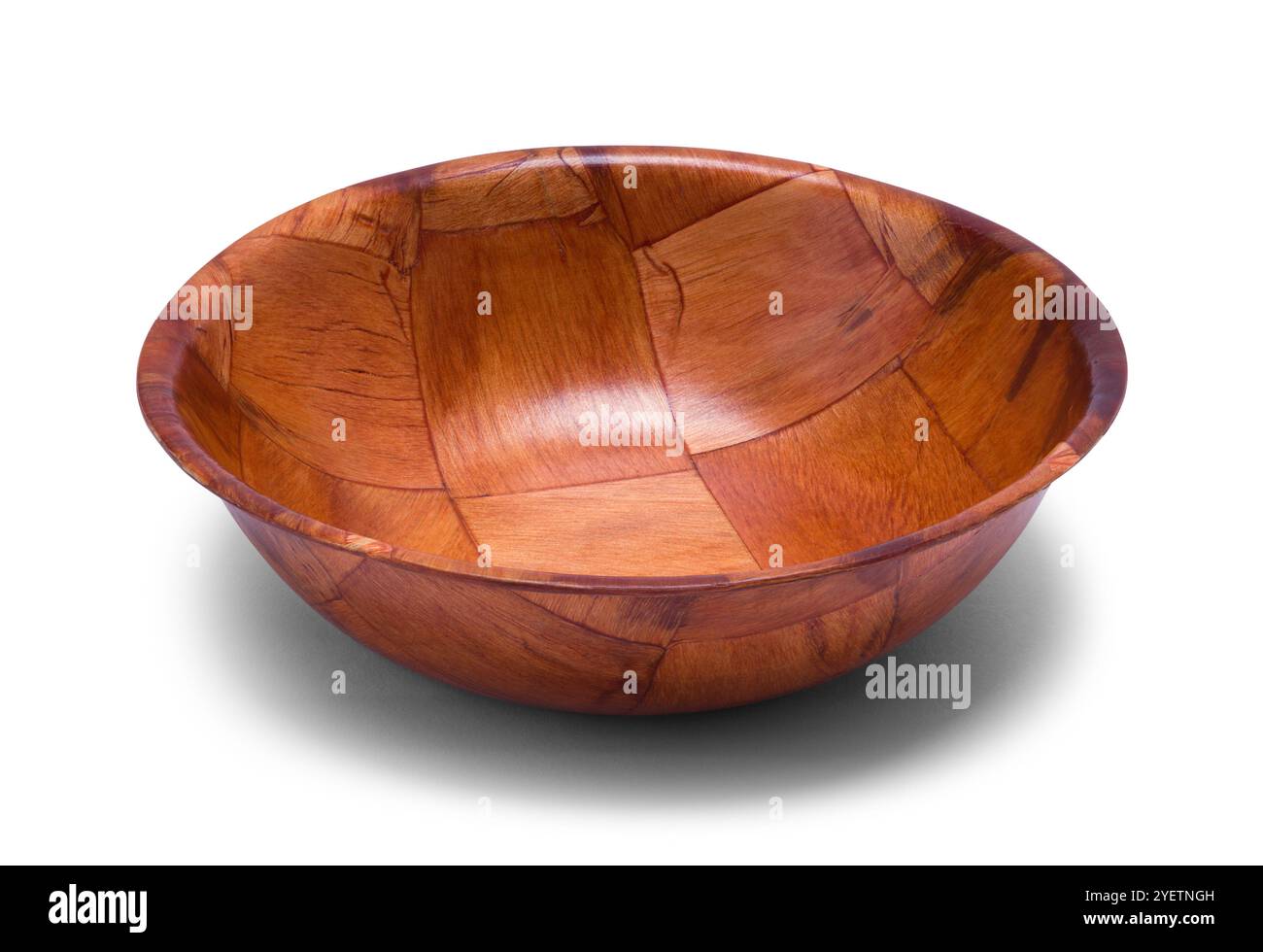 Salad bowl on brown Cut Out Stock Images & Pictures - Alamy