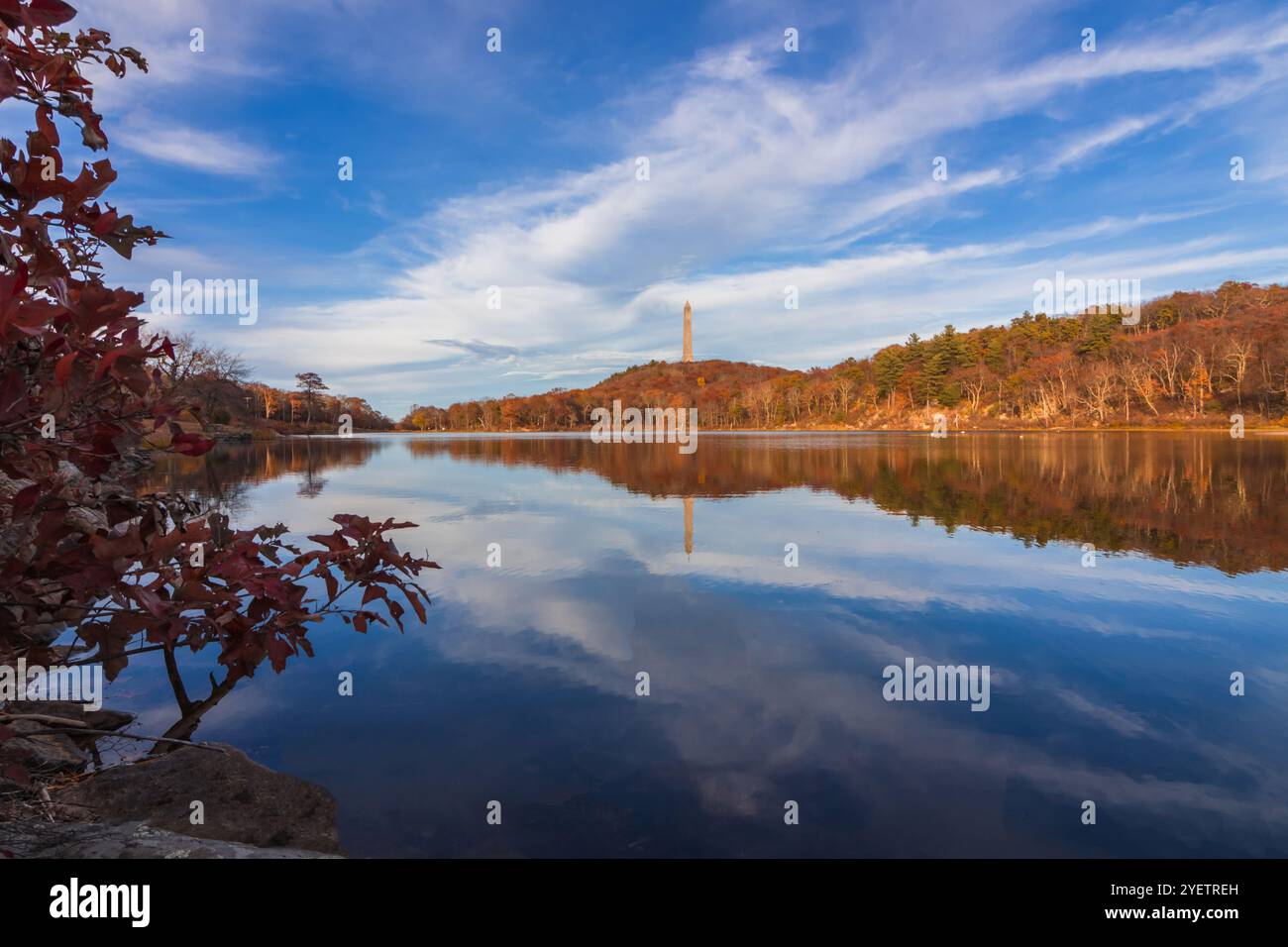 High Point State Park and New Jersey Veterans Memorial reflection on ...