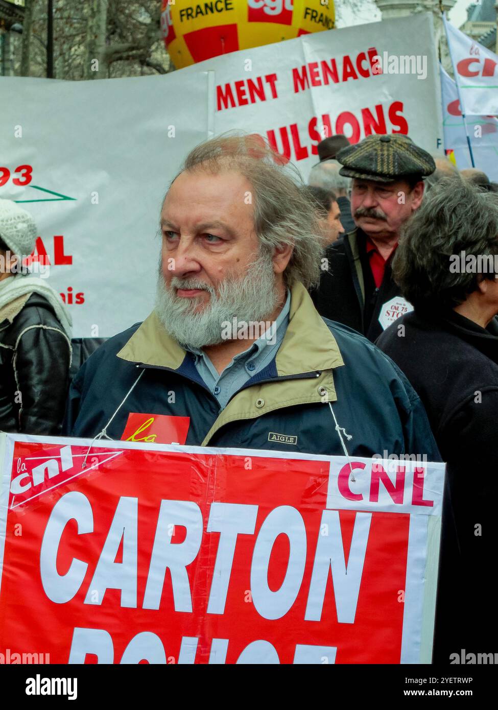 Paris, France, Crowd of People, Portrait, French Senior Men ...