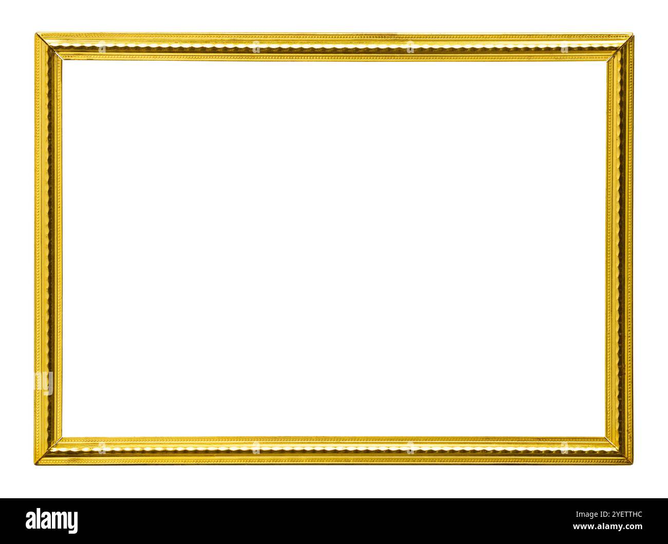 Thin gold frame Cut Out Stock Images & Pictures - Alamy