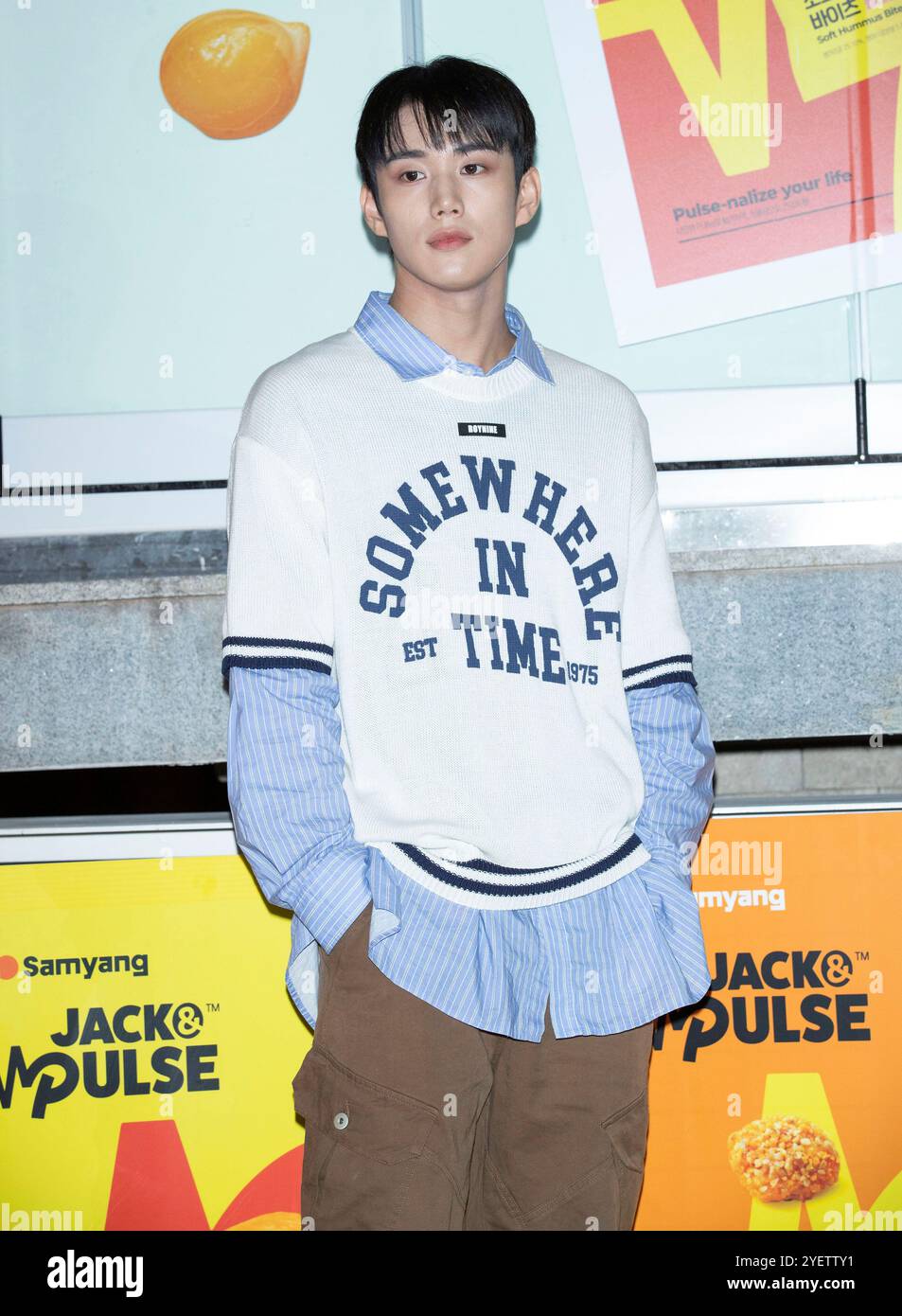 Seoul, South Korea. 1st Nov, 2024. South Korean rapper Intak, members ...