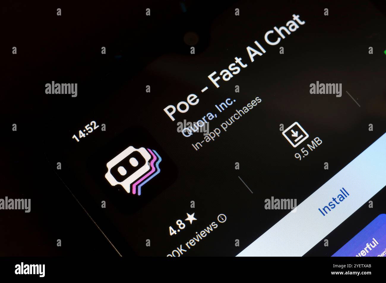 Poe business company logo hi-res stock photography and images - Alamy