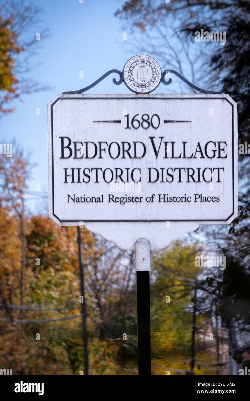 Bedford village historic district hi-res stock photography and images ...