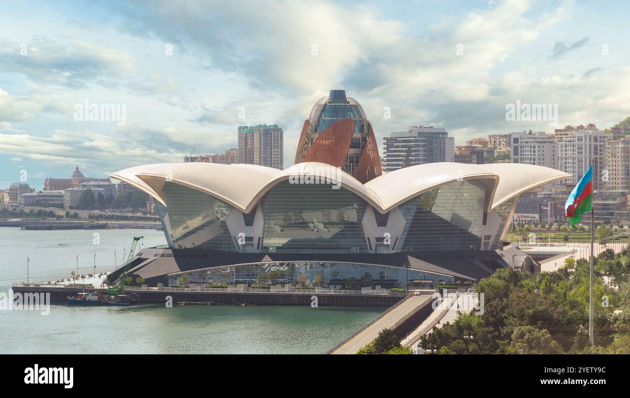 Baku, Azerbaijan - May 10, 2024: Deniz Mall, a large shopping center ...