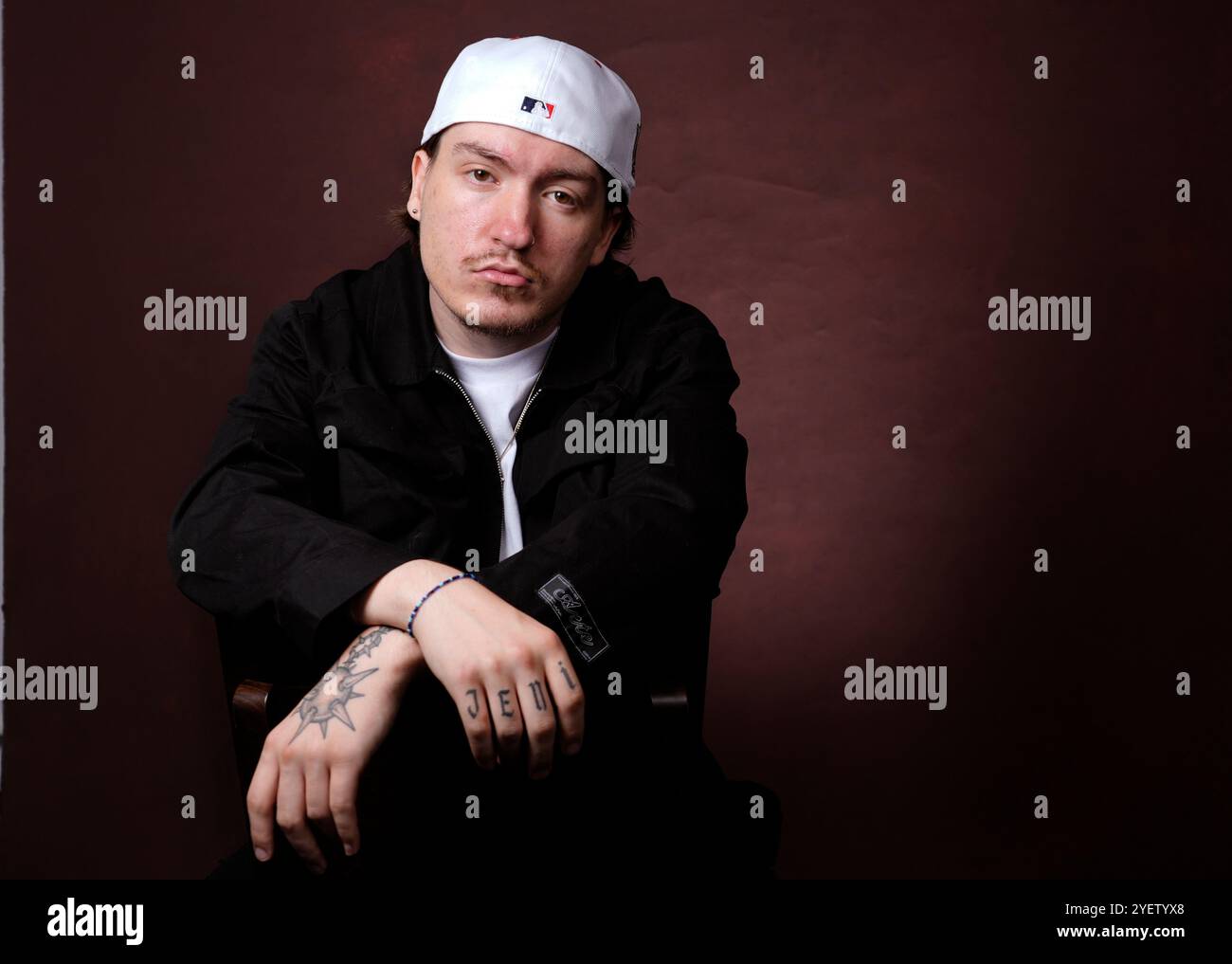 Singer/songwriter Tommy Richman poses for a portrait, Tuesday, Oct. 15 ...