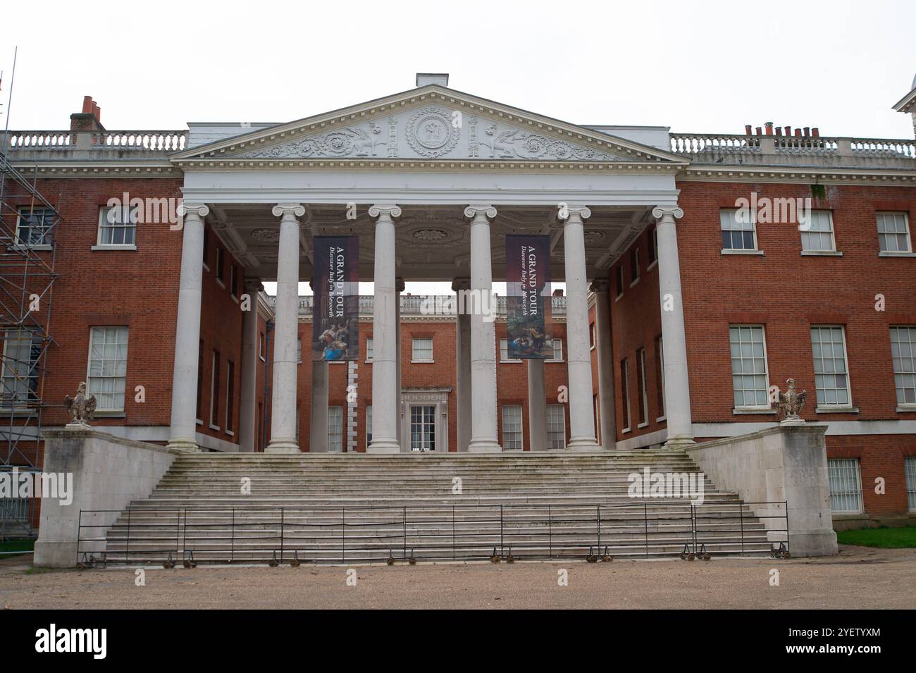 Osterley House, National Trust, Isleworth, UK. 31st October, 2024. The ...