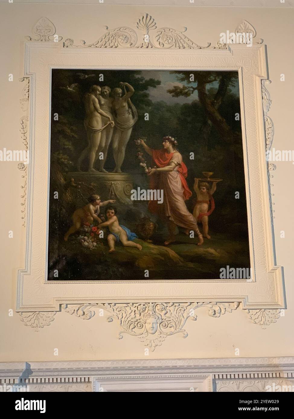 Osterley House, National Trust, Isleworth, UK. 31st October, 2024. The ...