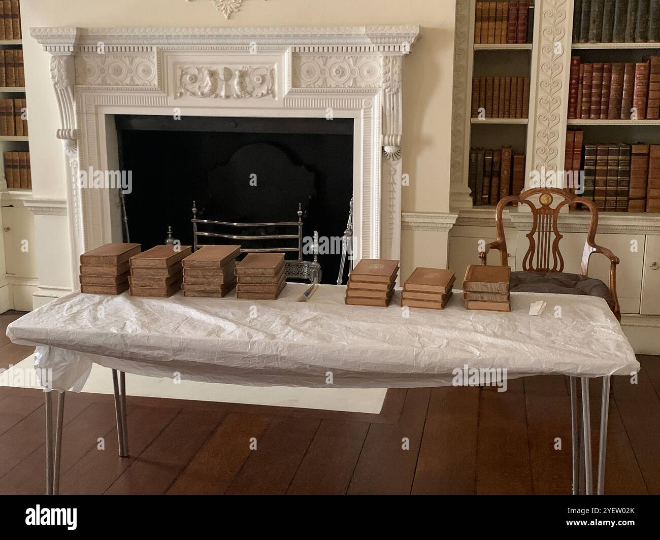 Osterley House, National Trust, Isleworth, UK. 31st October, 2024. The ...