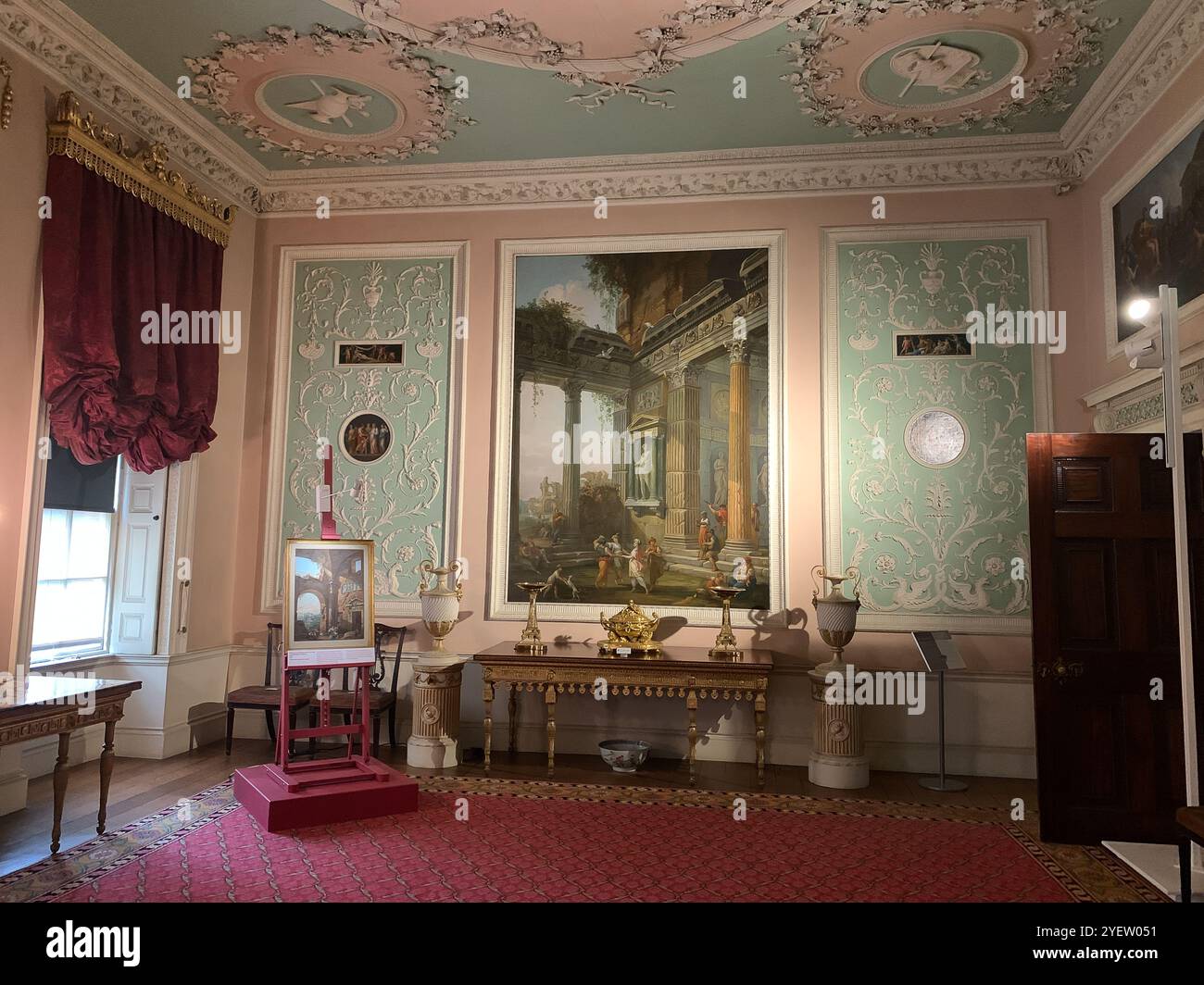Osterley House, National Trust, Isleworth, UK. 31st October, 2024. The ...
