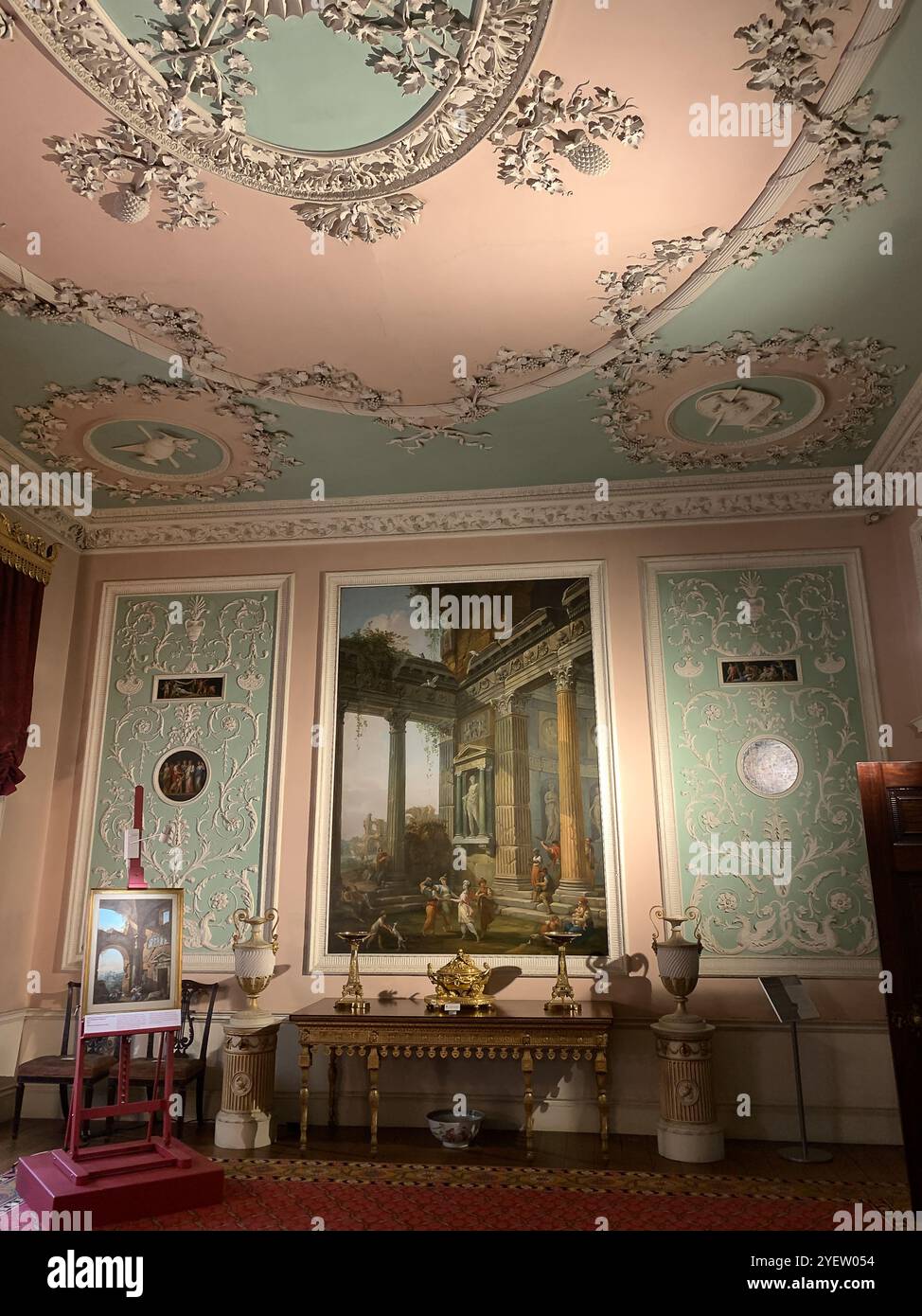 Osterley House, National Trust, Isleworth, UK. 31st October, 2024. The ...