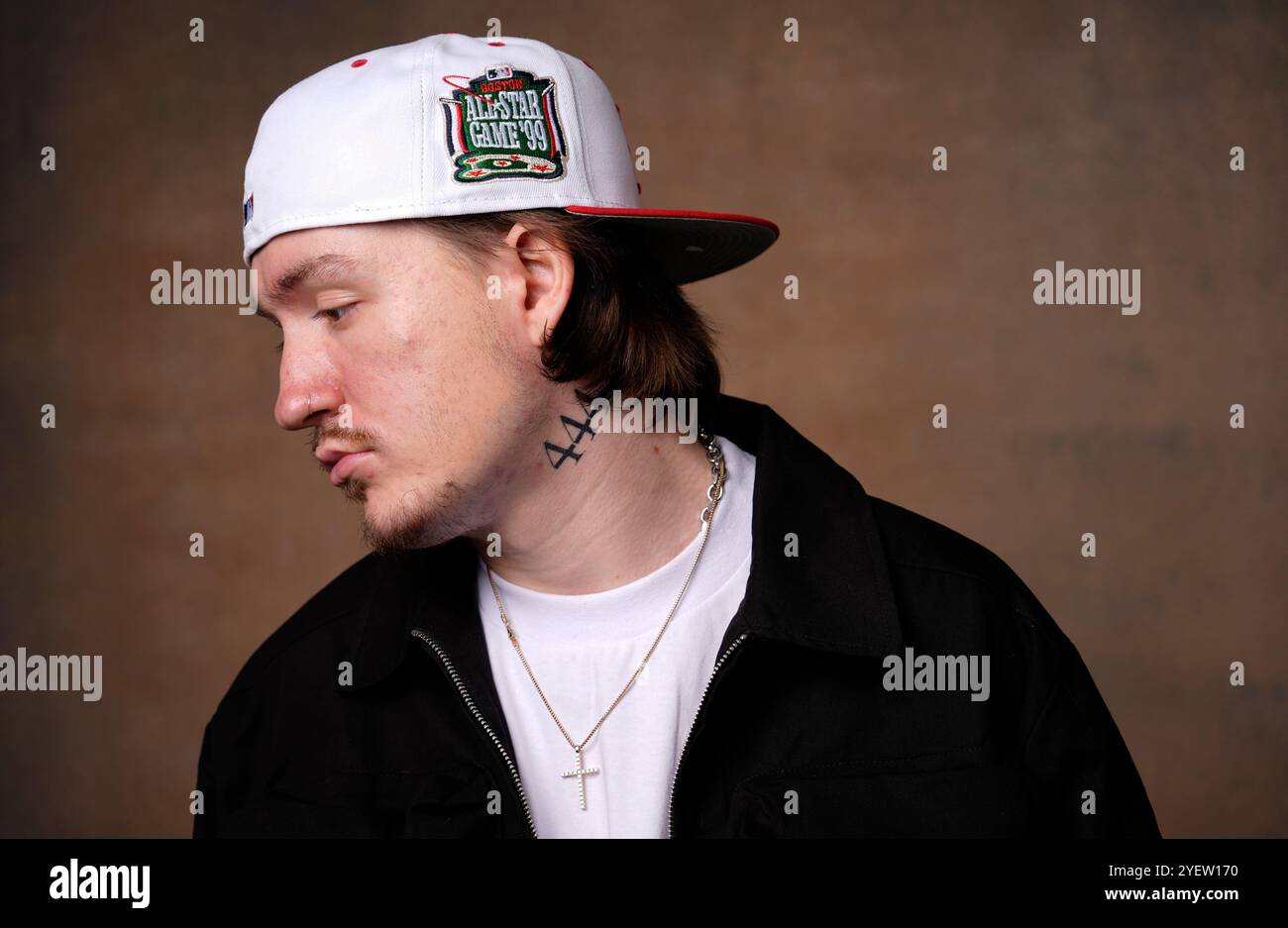 Singer/songwriter Tommy Richman poses for a portrait, Tuesday, Oct. 15 ...