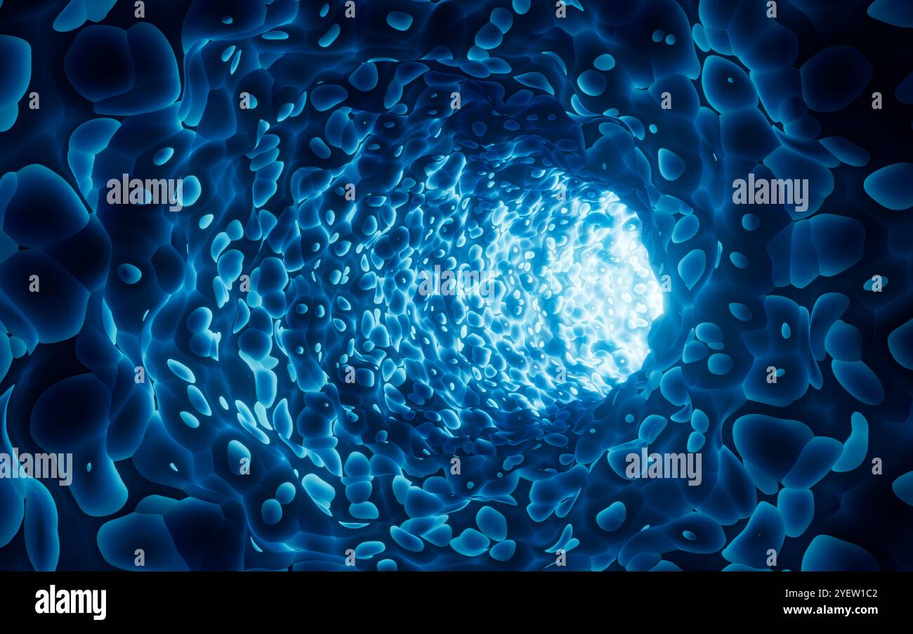 Abstract futuristic tunnel magical wave hi-res stock photography and ...