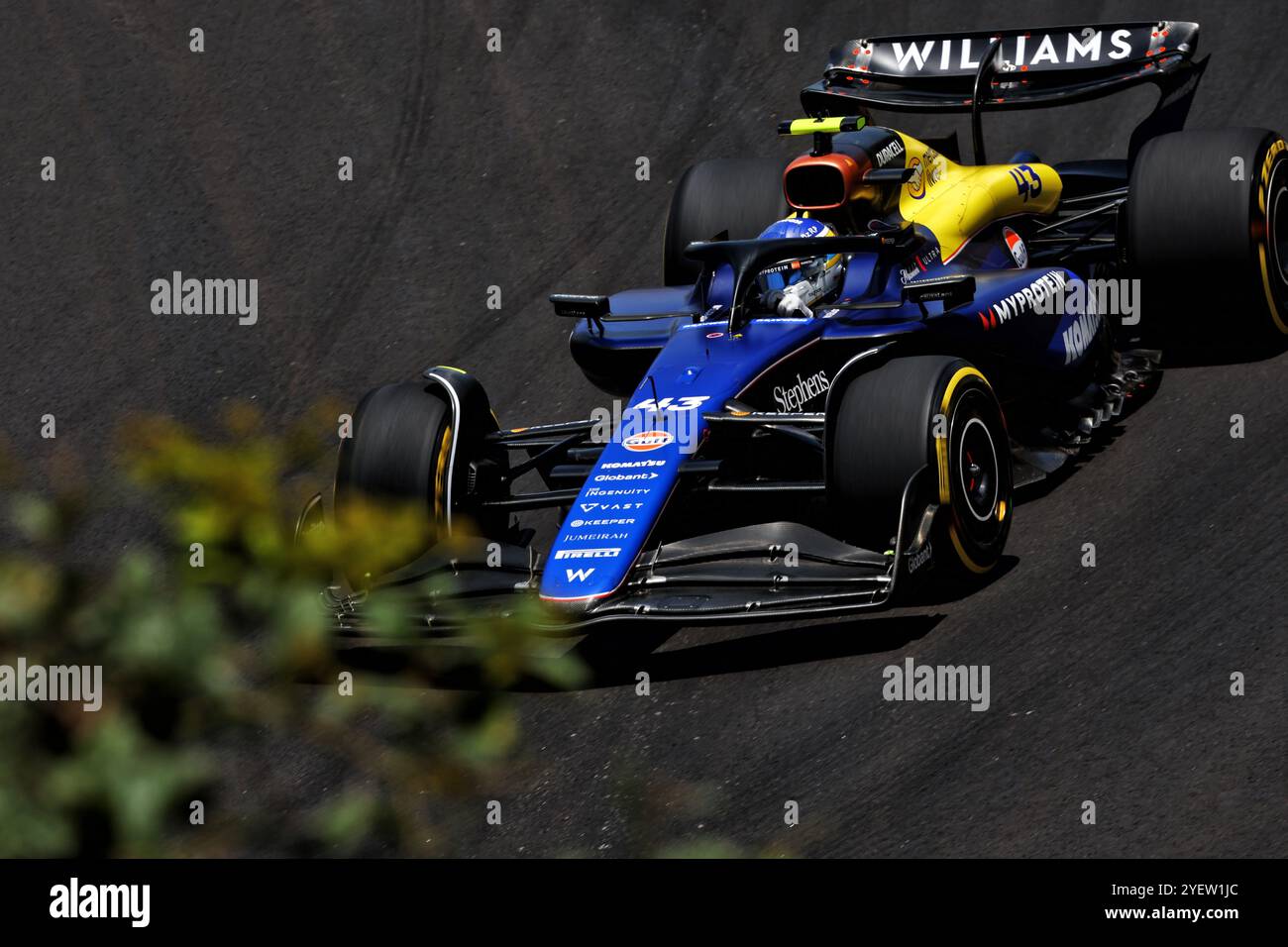 Sao Paulo, Brazil. 01st Nov, 2024. Franco Colapinto (ARG) Williams Racing FW46. 01.11.2024 ...