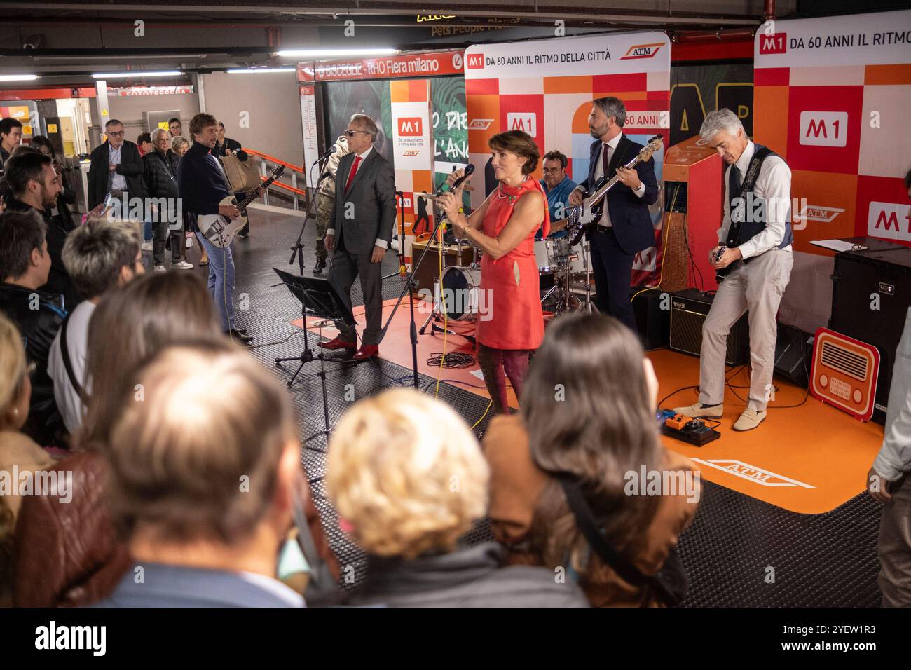 Milano, Italia. 03rd Mar, 2024. M1 San Babila. Anniversario dei 60 anni ...