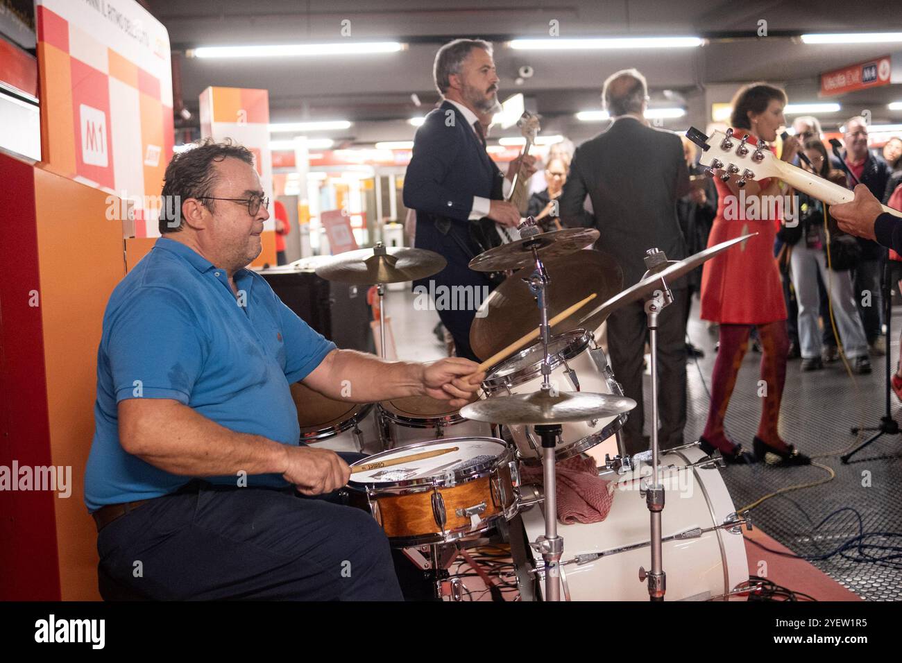 Milano, Italia. 03rd Mar, 2024. M1 San Babila. Anniversario dei 60 anni ...