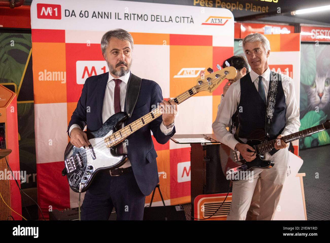 Milano, Italia. 03rd Mar, 2024. M1 San Babila. Anniversario dei 60 anni ...