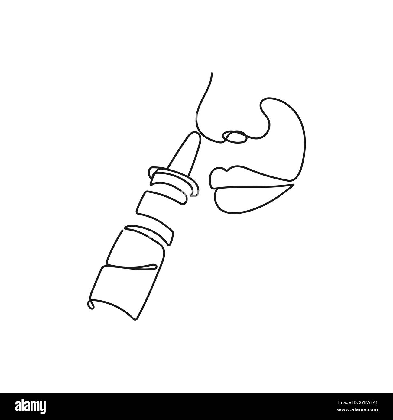 Nasal drops vector vectors hi-res stock photography and images - Alamy