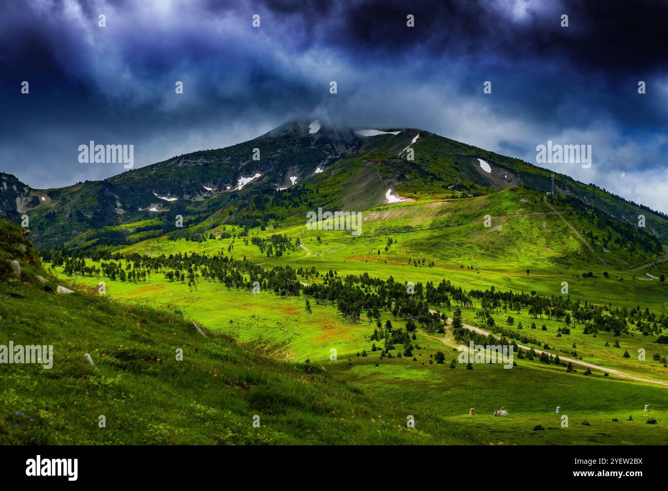 Col de Pailheres pictures. This mountain located in the Ariège ...