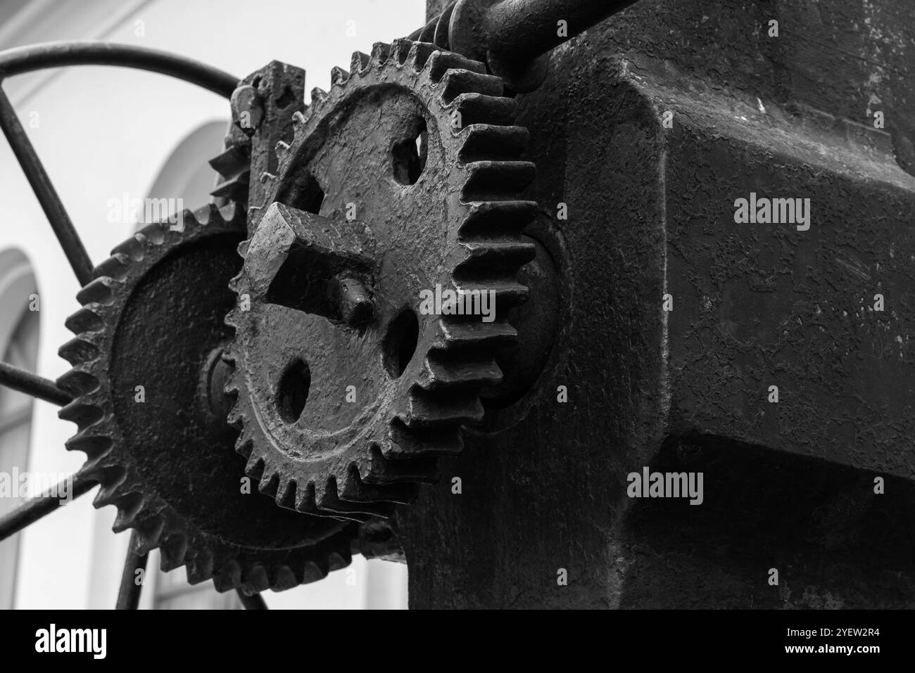 Selective gear Black and White Stock Photos & Images - Alamy