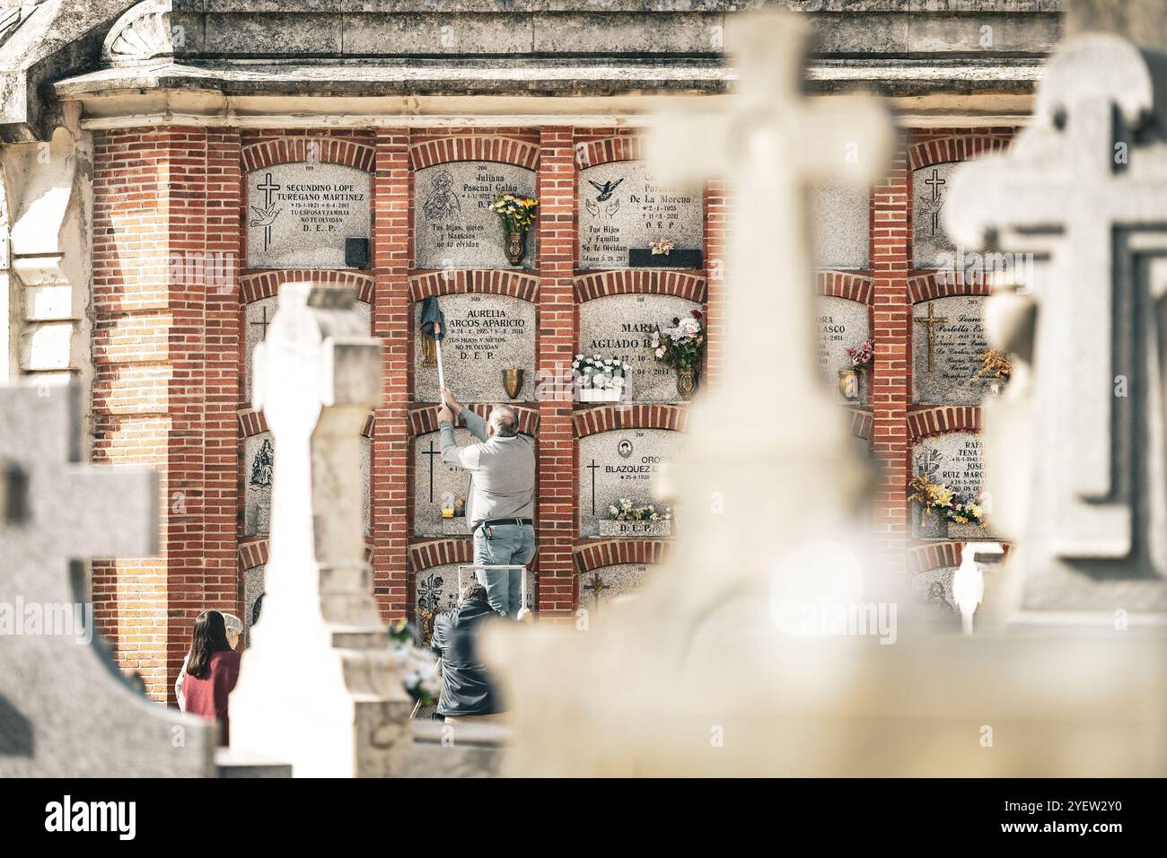 Madrid, Madrid, SPAIN. 1st Nov, 2024. Spain celebrates All Saints' Day ...