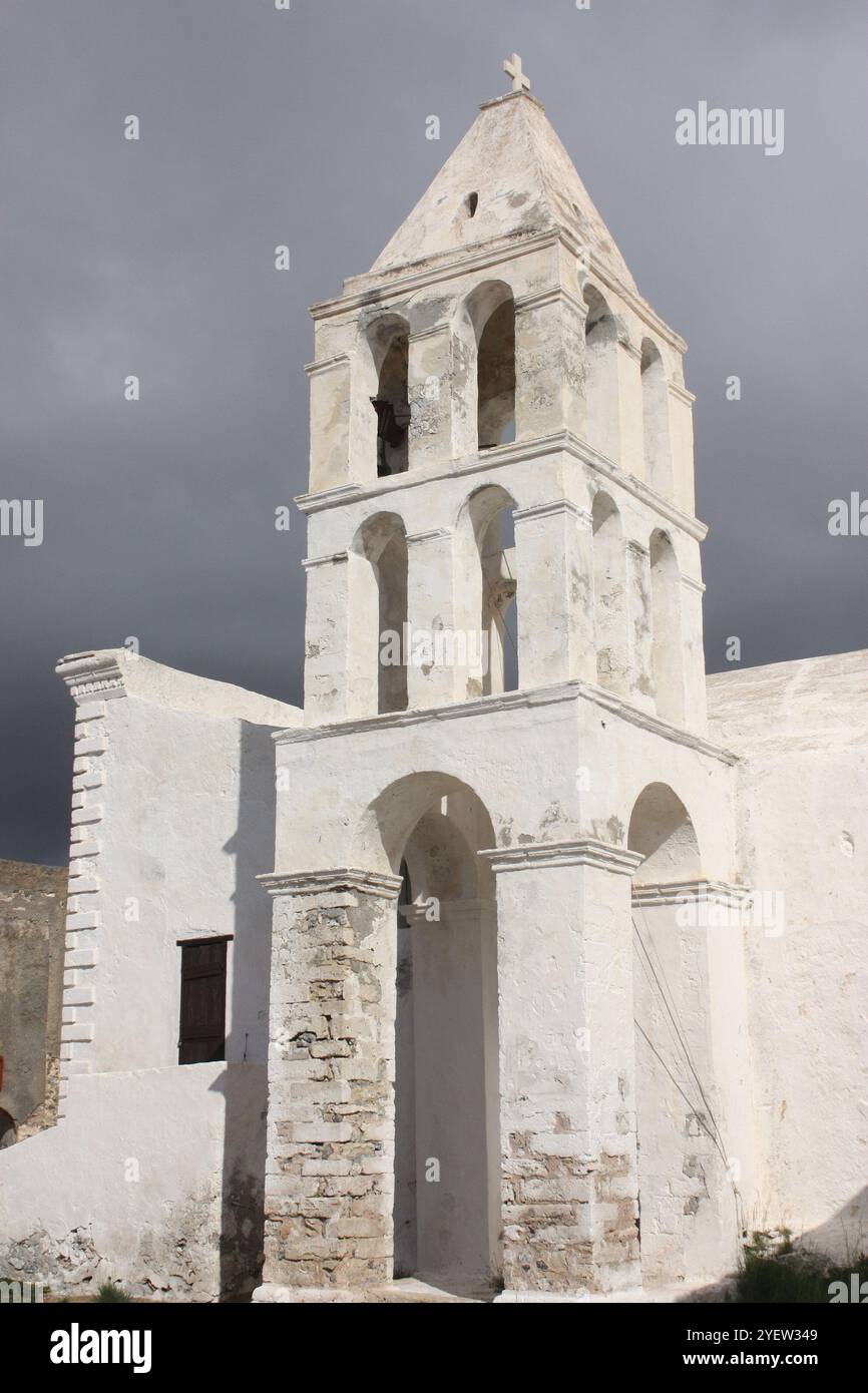 The church inside the castle at Hora, Kythira, Greece Stock Photo - Alamy
