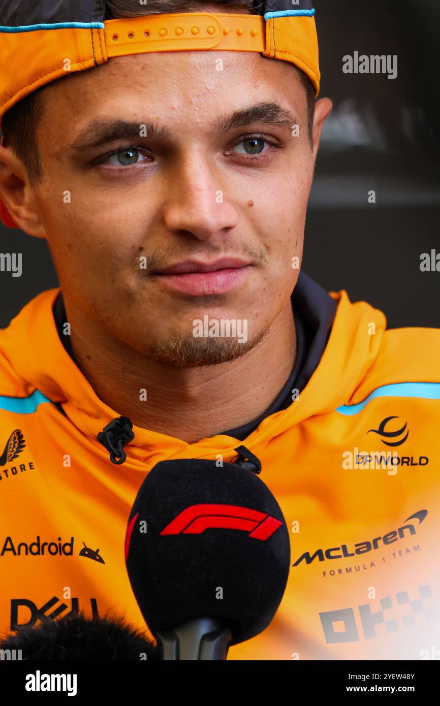 10/18/2024 - Lando Norris (GBR) - McLaren Formula 1 Team - McLaren ...