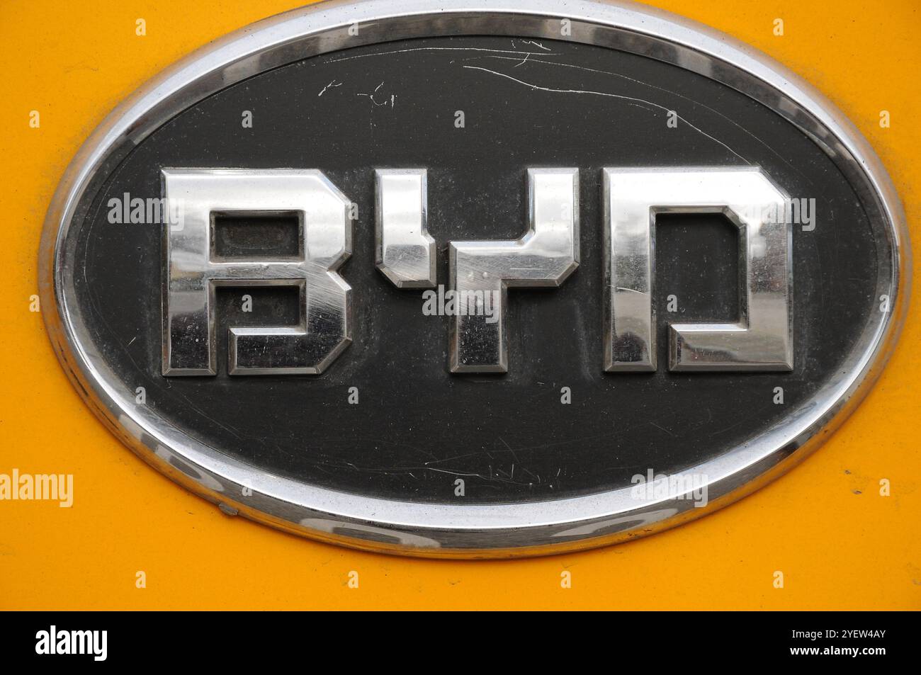 Copenhagen/ DenmarK/01 November 2024/ Chinese BYD auto model atto 3 and ...