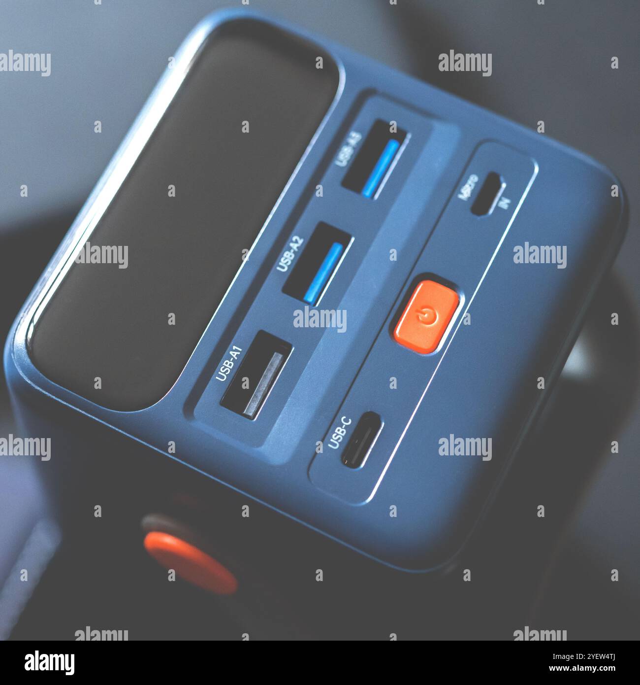 Additional self-contained external battery for charging mobile and ...