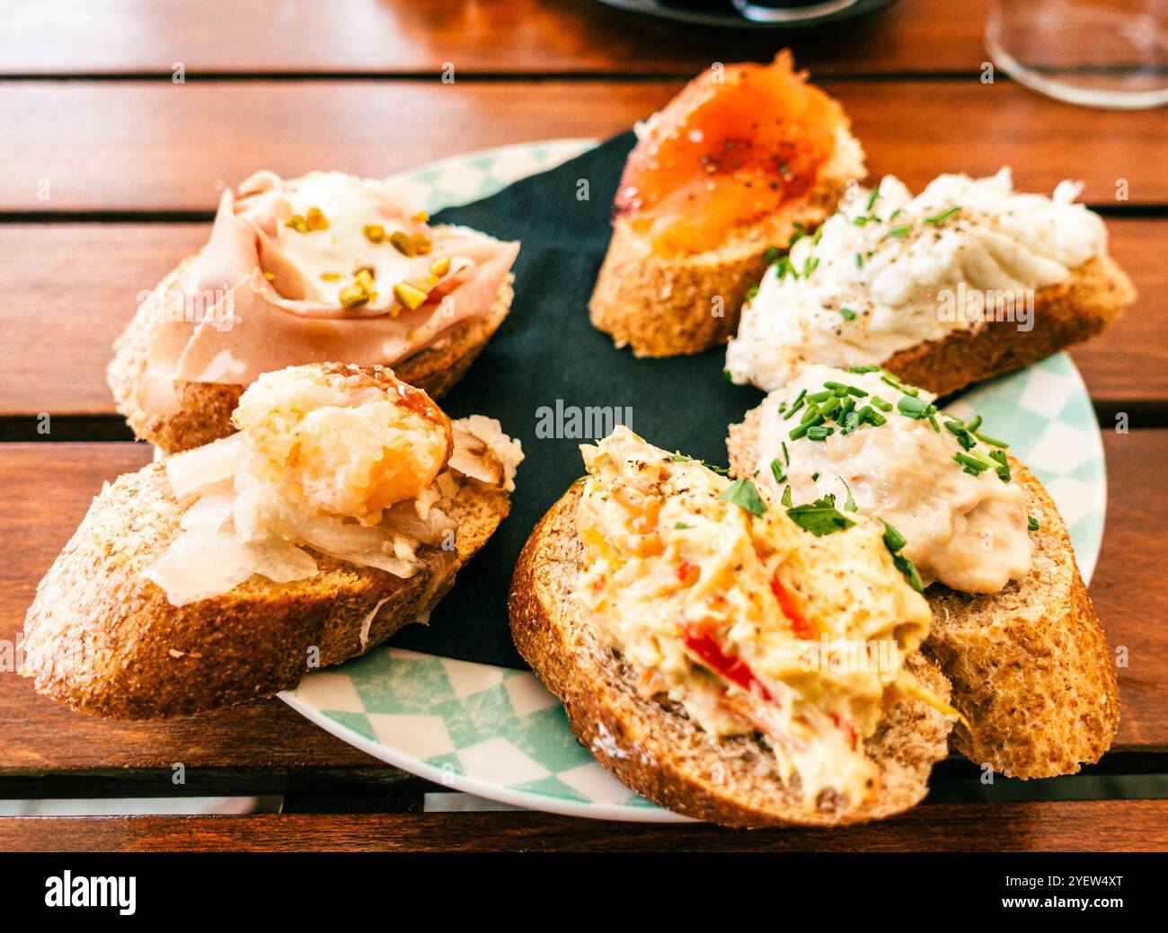 Venice, Vento – IT – Oct 14, 2024 Cicchetti are vibrant, bite-sized ...