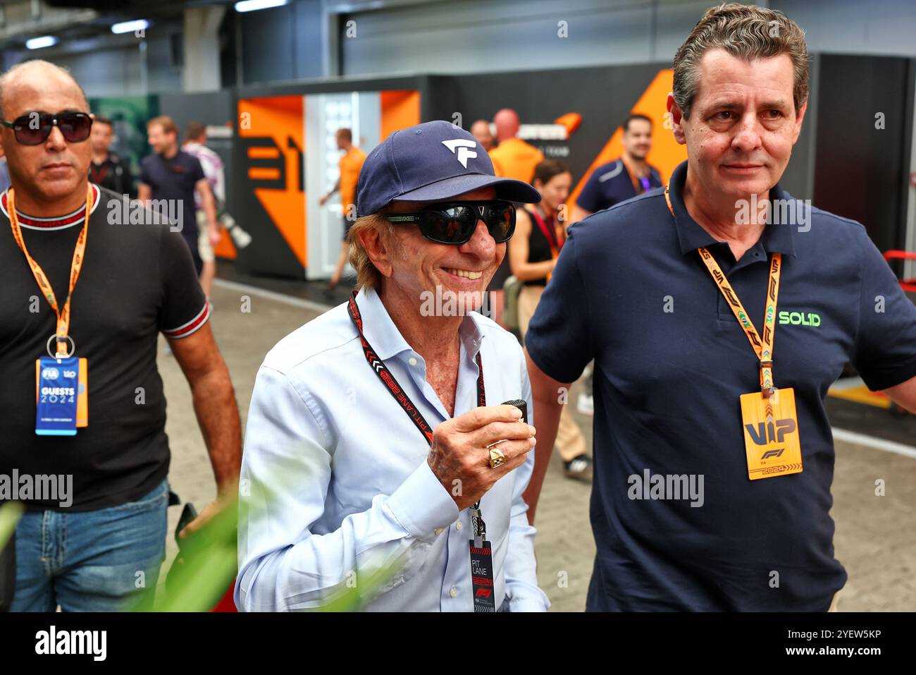 Sao Paulo, Brazil. 01st Nov, 2024. Emerson Fittipaldi (BRA). Formula 1 ...