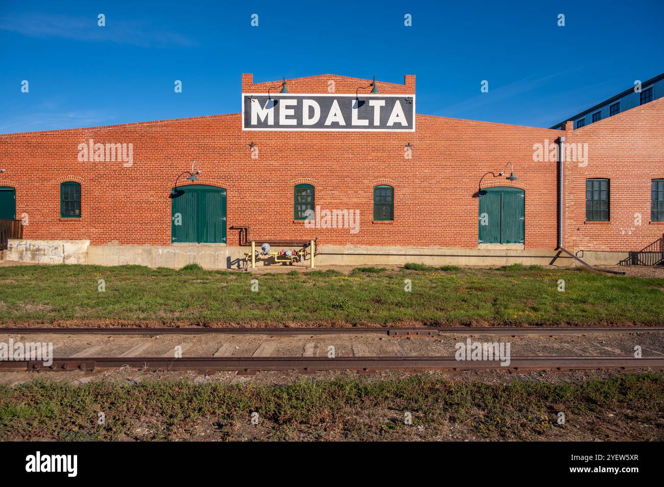 Medicine Hat, Alberta - October 12, 2024: The historic Medalta ...